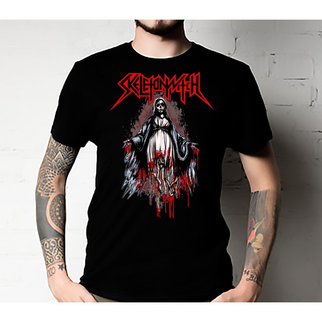 Horror Force T-shirt Skeletonwitch 'Blackened Heart' UNISEX ALL SIZES ...