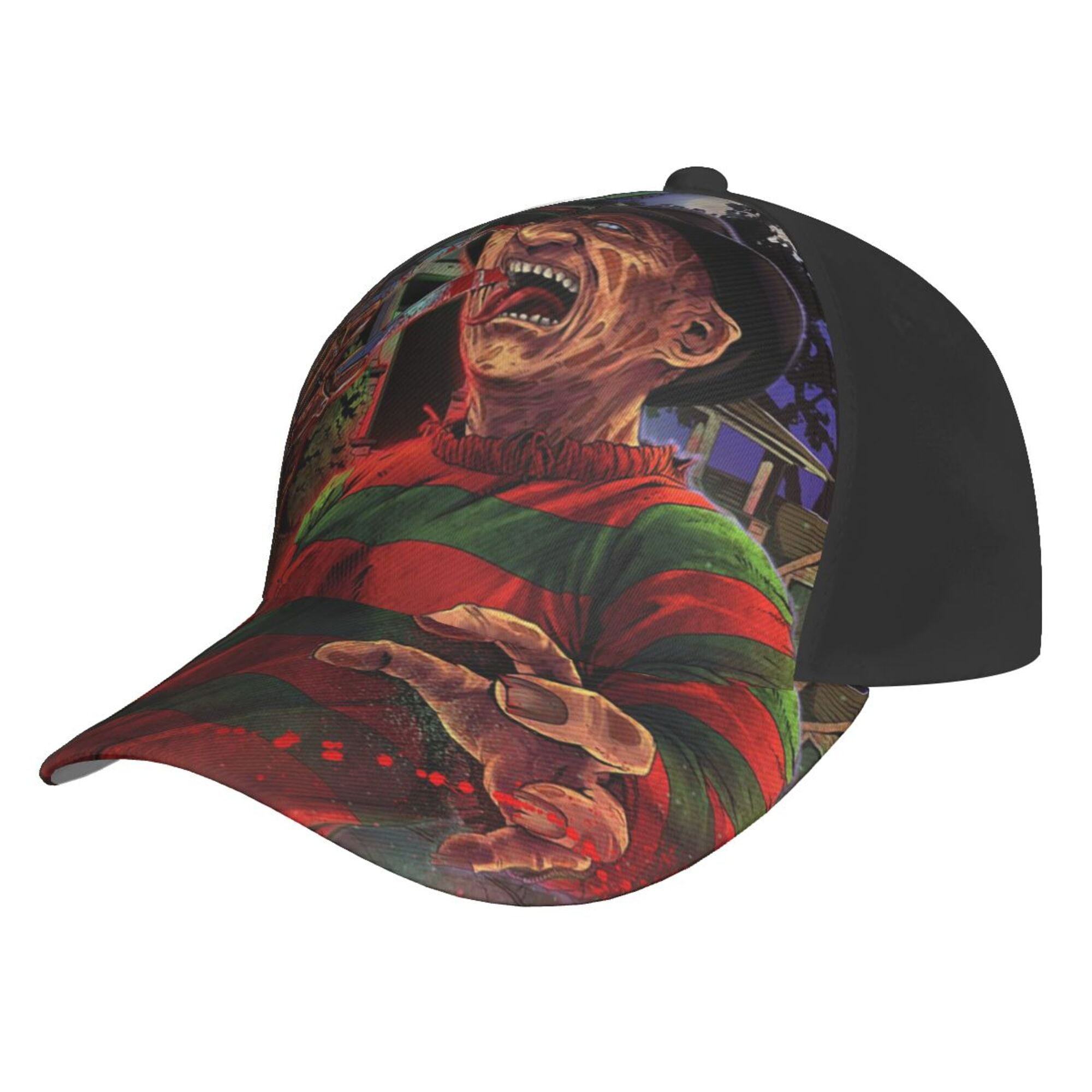 Horror Freddy Krueger Baseball Cap Adjustable Snapback Hats Summer ...