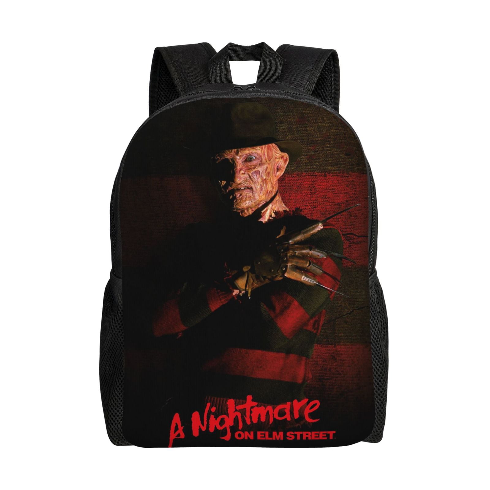 Horror Freddy Krueger Killer Backpack Lightweight Shoulder Bag Daypack ...