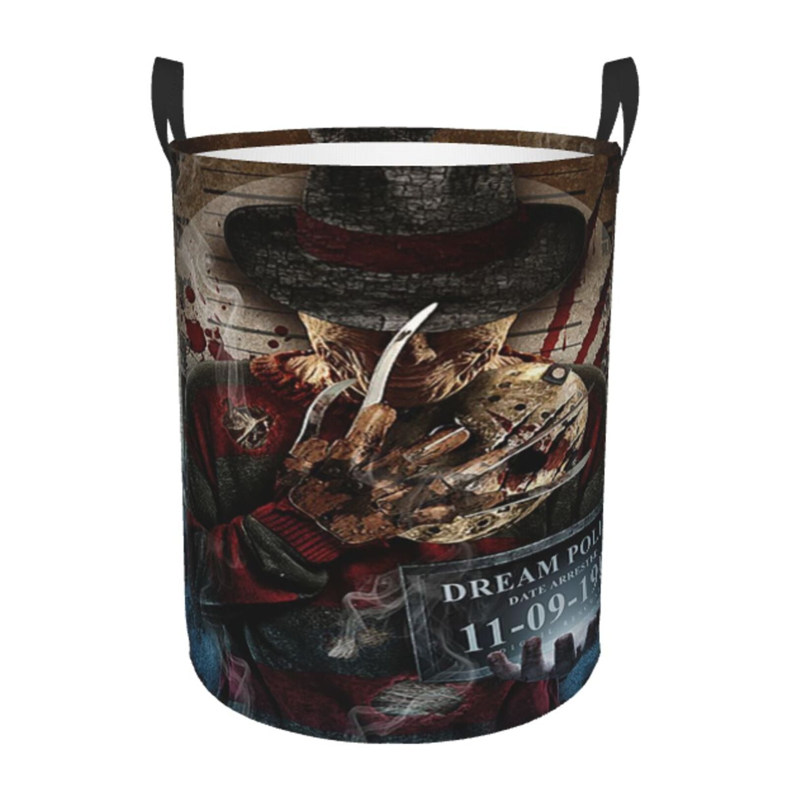 Horror Freddy Krueger Laundry Hamper, Waterproof Laundry Basket ...