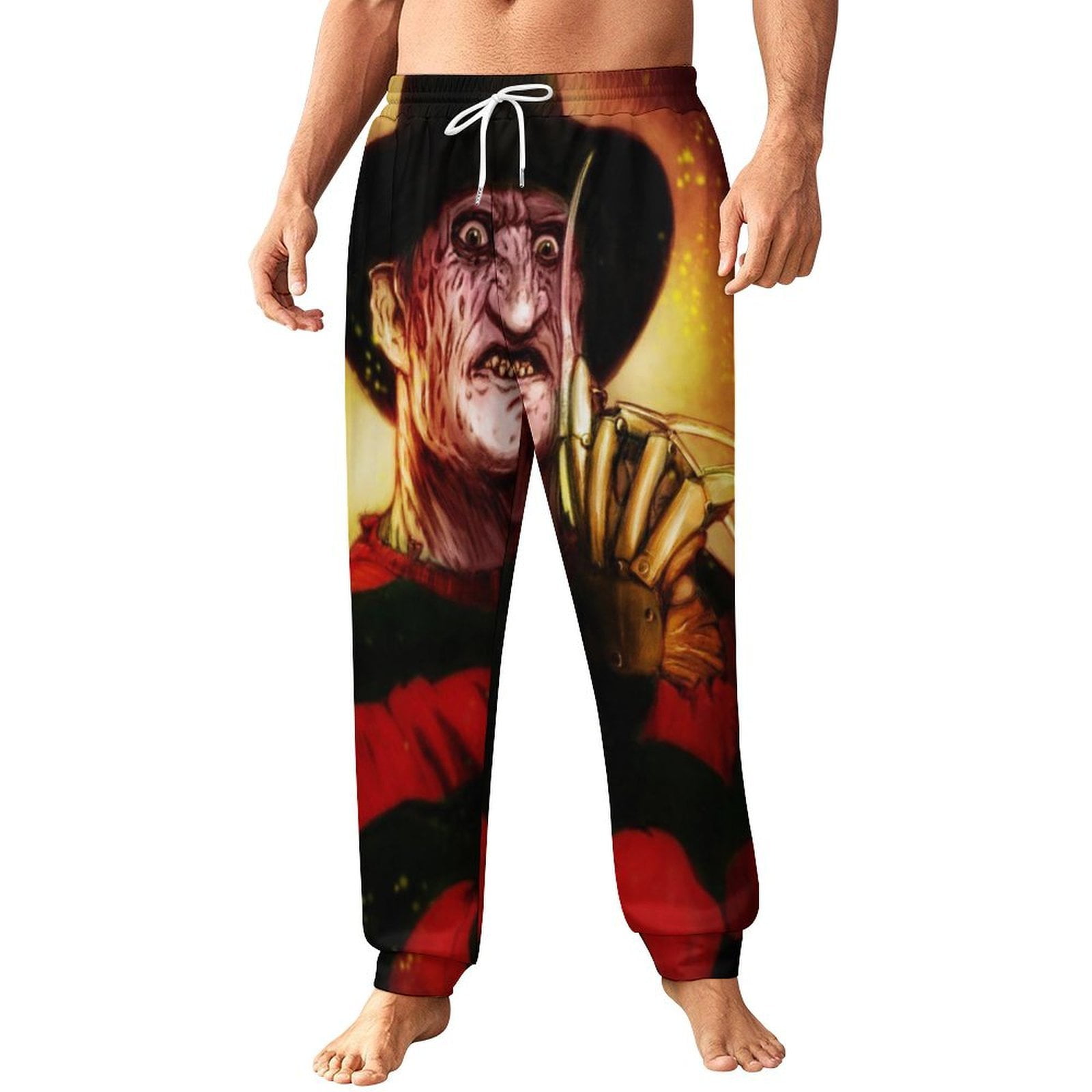 Horror Freddy Krueger Men's Athletic Joggers Stretch Sweatpants Running ...