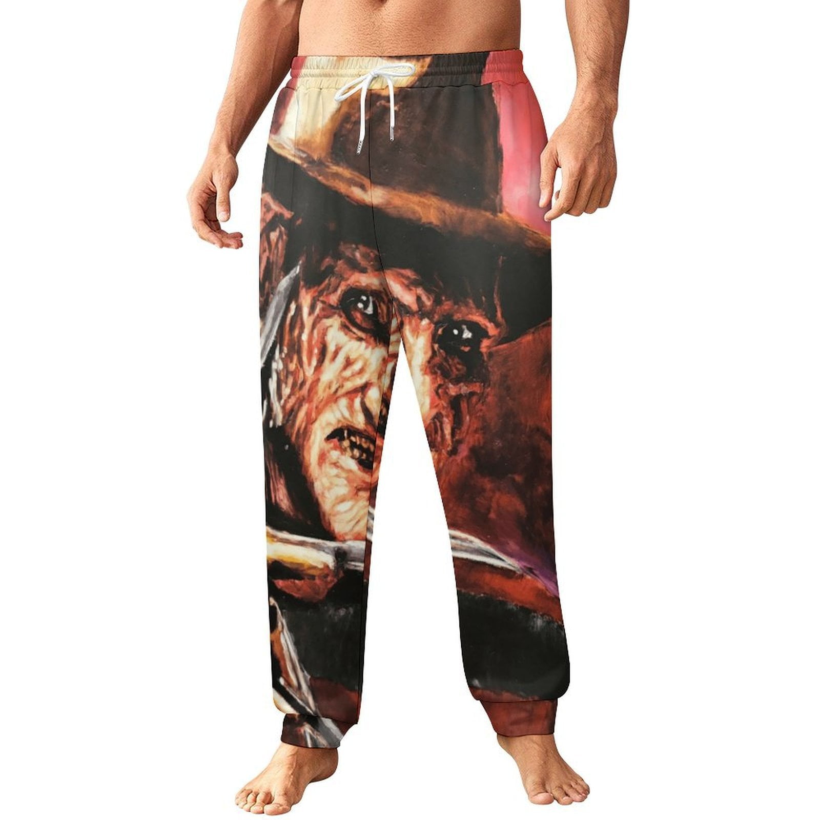 Horror Freddy Krueger Men's Athletic Joggers Stretch Sweatpants Running ...