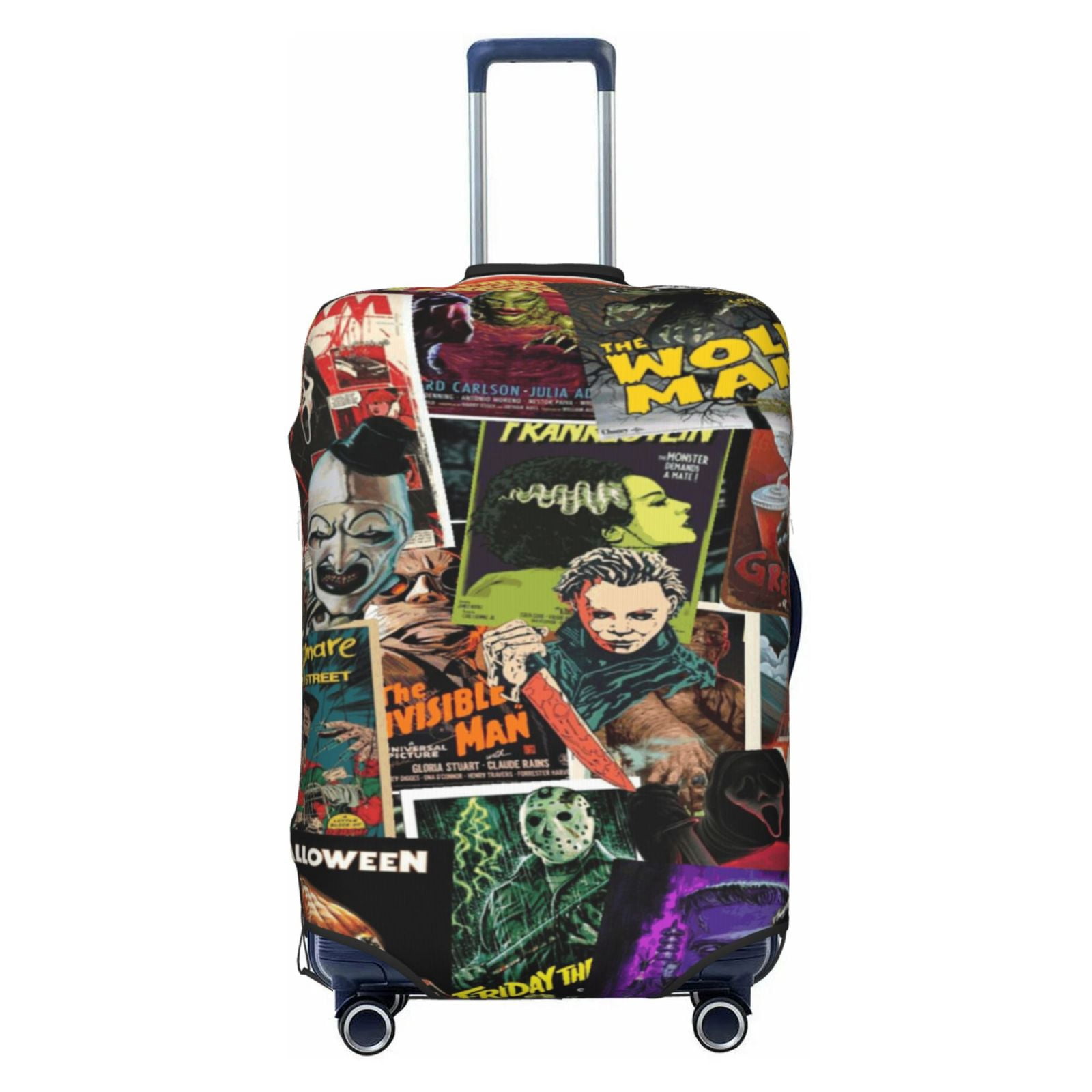 Horror Freddy Movie Krue-Ge2 Luggage Suitcase Covers Elastic Washable ...