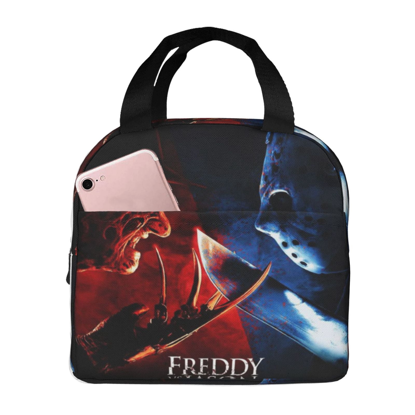 Horror Freddy Movie Krue-Ge2 Lunch Bag Lunch Box Reusable Bento Box Hot ...