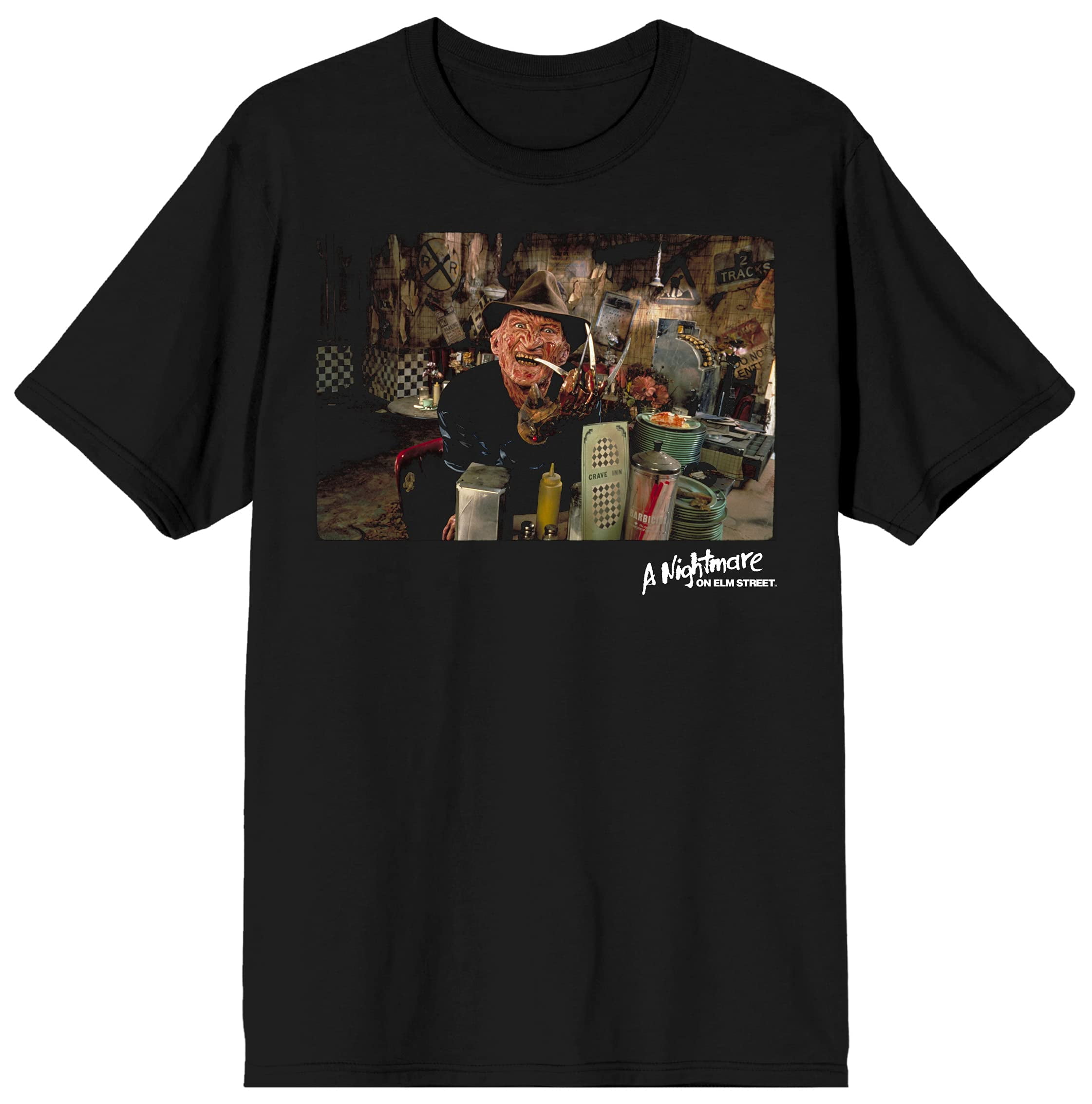 Horror Freddy Smoking Men's Classic T-Shirt - Walmart.com