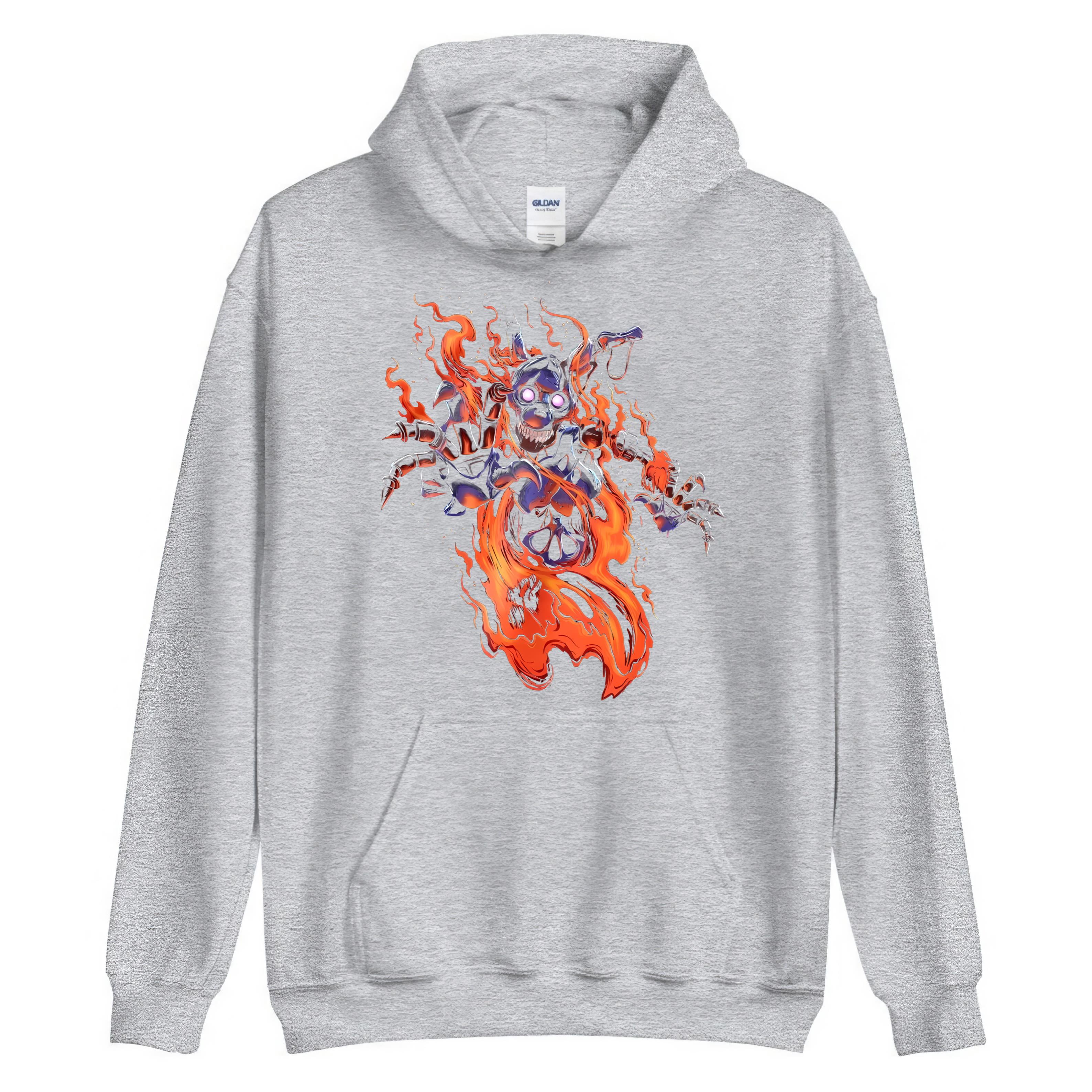 Horror Game-Inspired Burnt Creature Shirt, Creepy Graphic Tee - Walmart.com