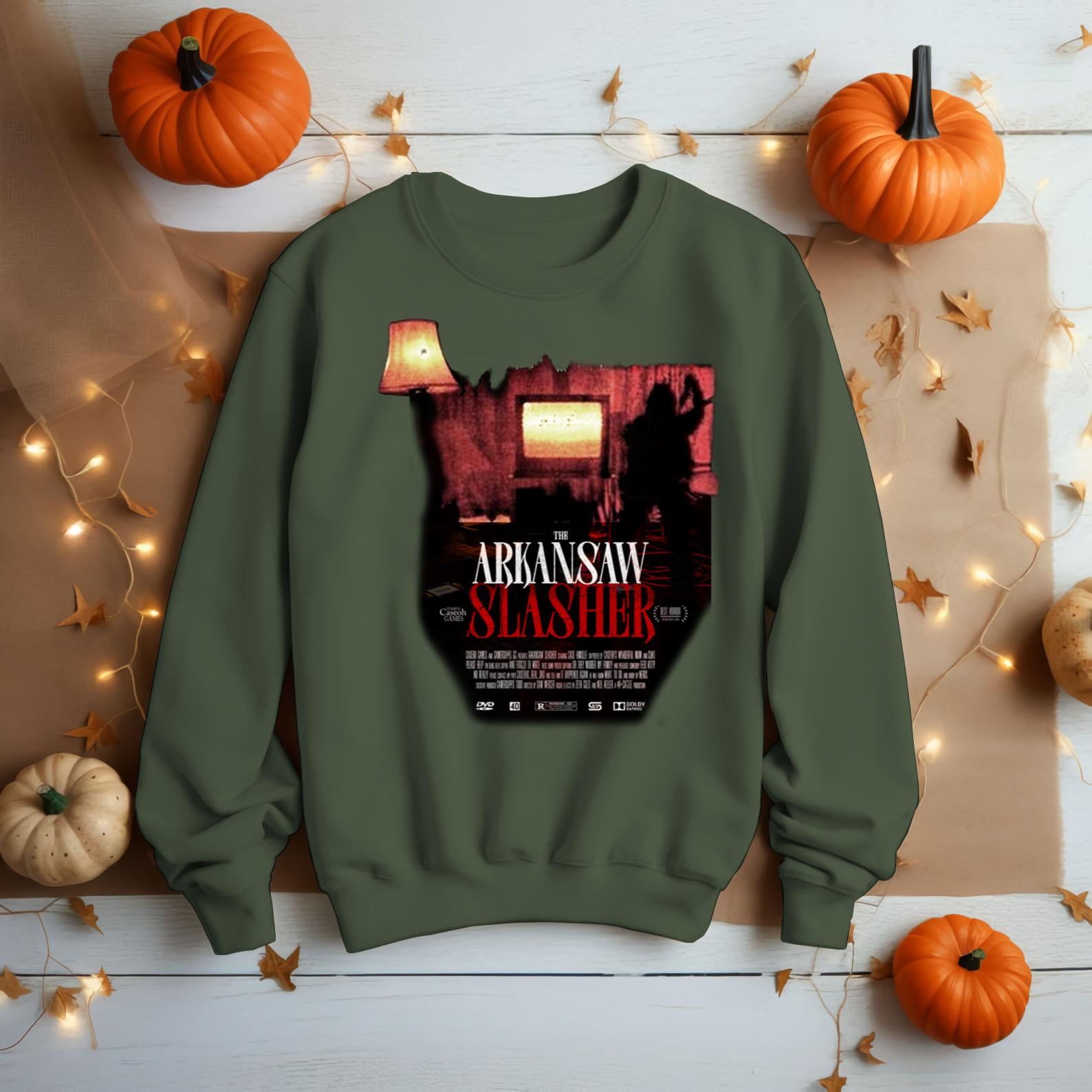 Horror Game Slasher Character Shirt, Arkansaw-Inspired Design - Walmart.com