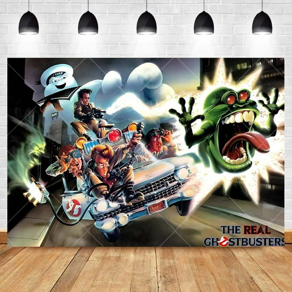 Horror Ghost Theme Ghostbusters Photography Background Customized Happy ...