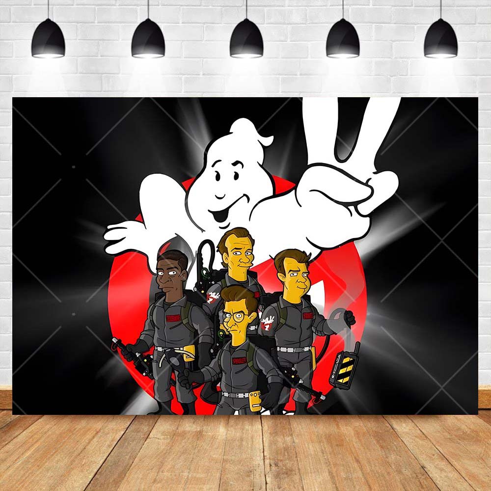 Horror Ghost Theme Ghostbusters Photography Background Customized Happy ...