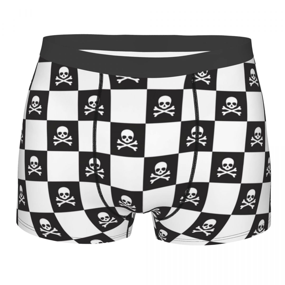 Horror Gothic Skeleton Death Skull Boxer Shorts For Homme 3D Printed ...