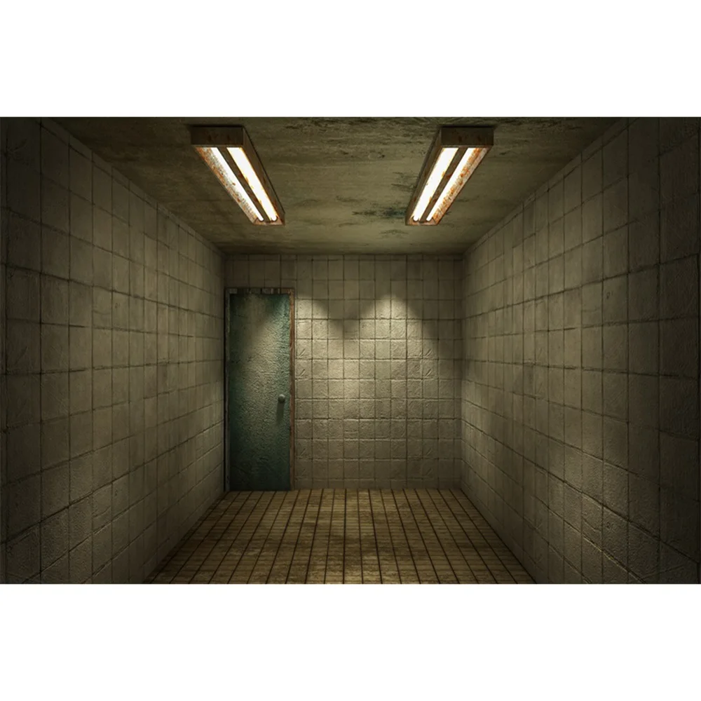 Horror Hallowe ration Photography Backdrop Creepy Hospital Classroom ...