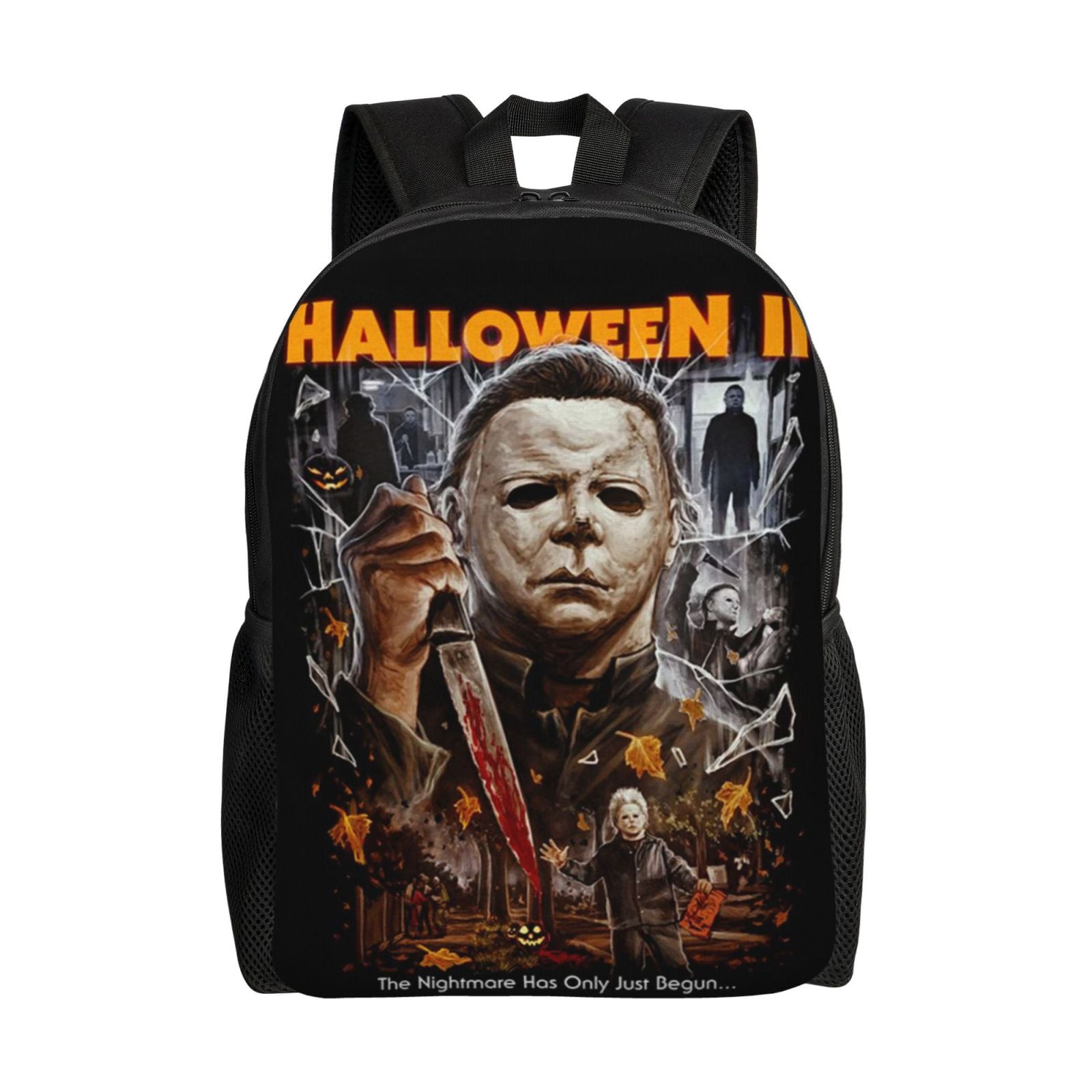 Horror Halloween 2 Michael Myers Backpack Laptop School Bag Student ...