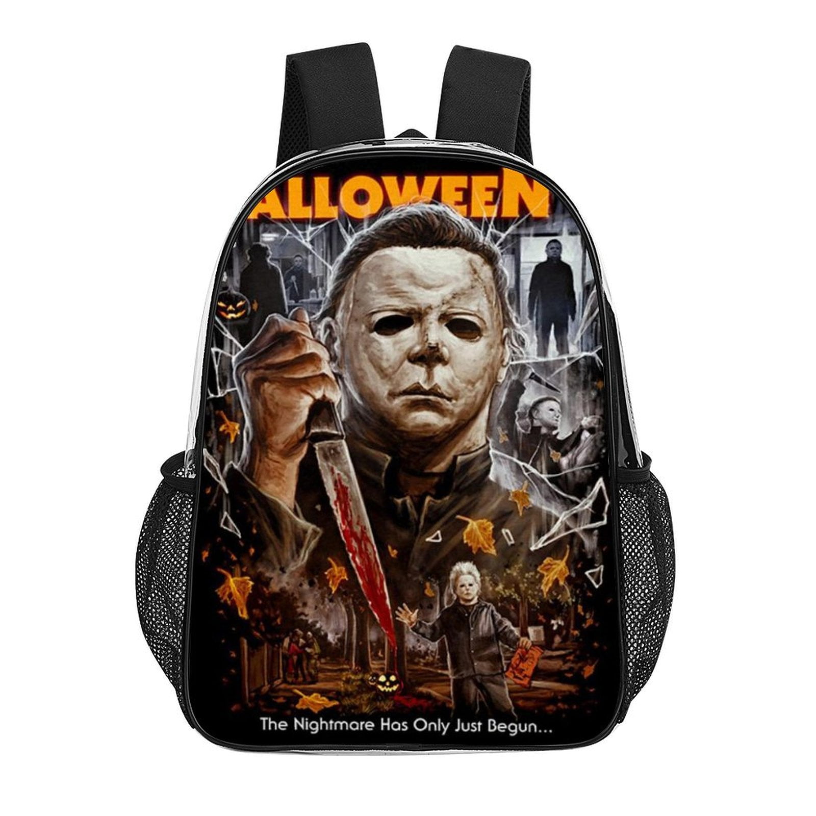 Horror Halloween 2 Michael Myers Clear Backpack Laptop Daypack School ...