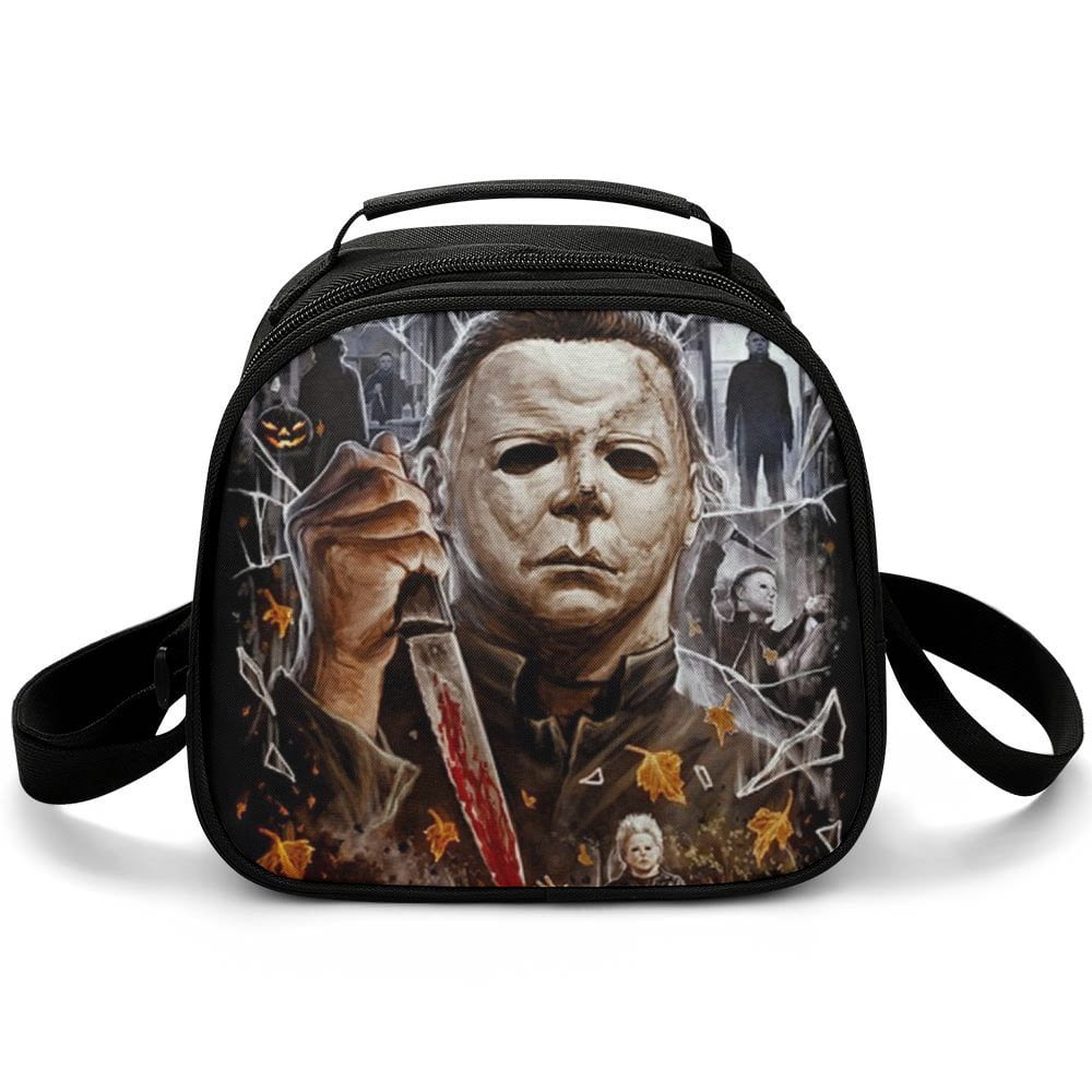 Horror Halloween 2 Michael Myers Insulated Lunch Bag Portable Lunch Box ...