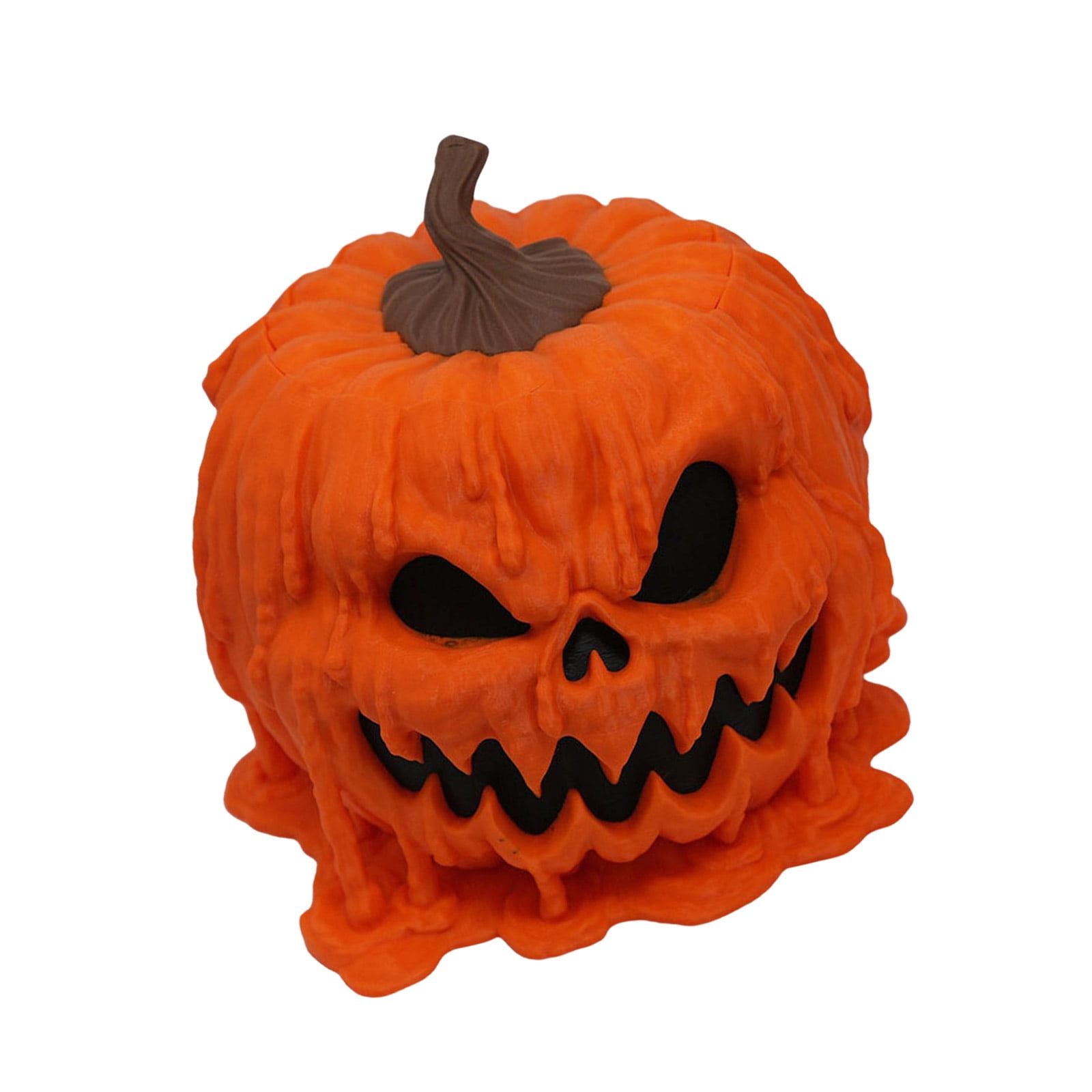 Horror Halloween Melting Pumpkin Candy Holder Reusable Table Melting ...