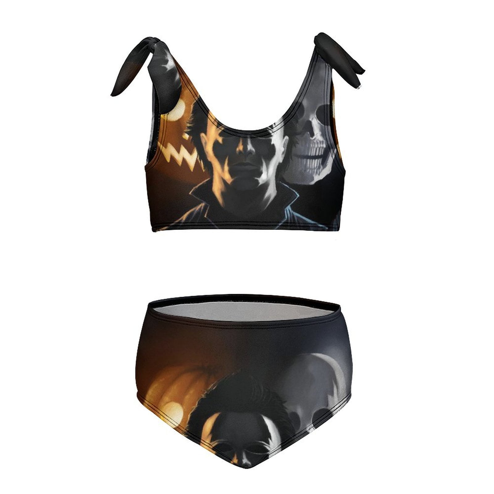Horror Halloween Michael Myers Kid's Swimwear Two Piece Swimsuit Summer ...