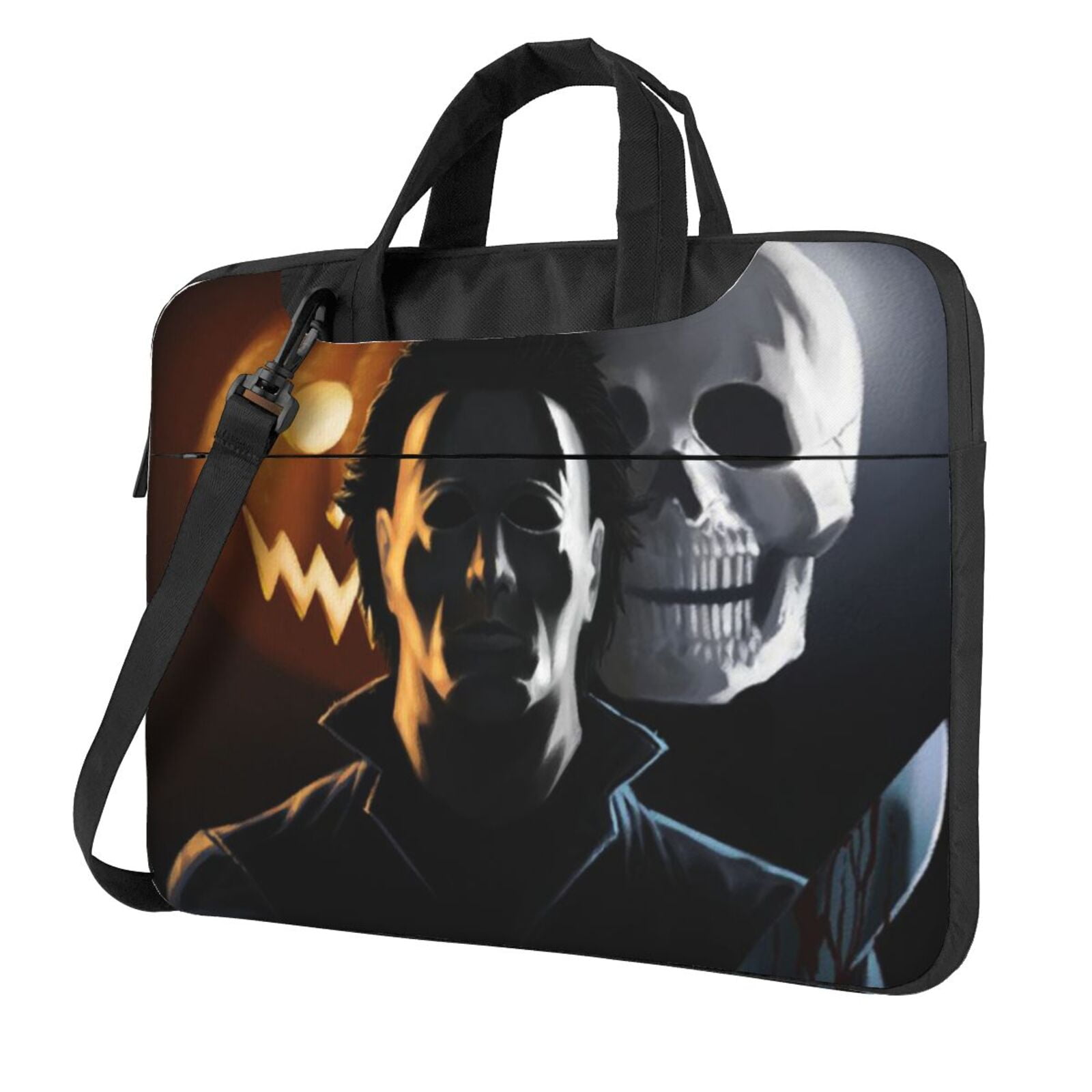 Horror Halloween Michael Myers Laptop Bag Portable Shoulder Laptop Case ...