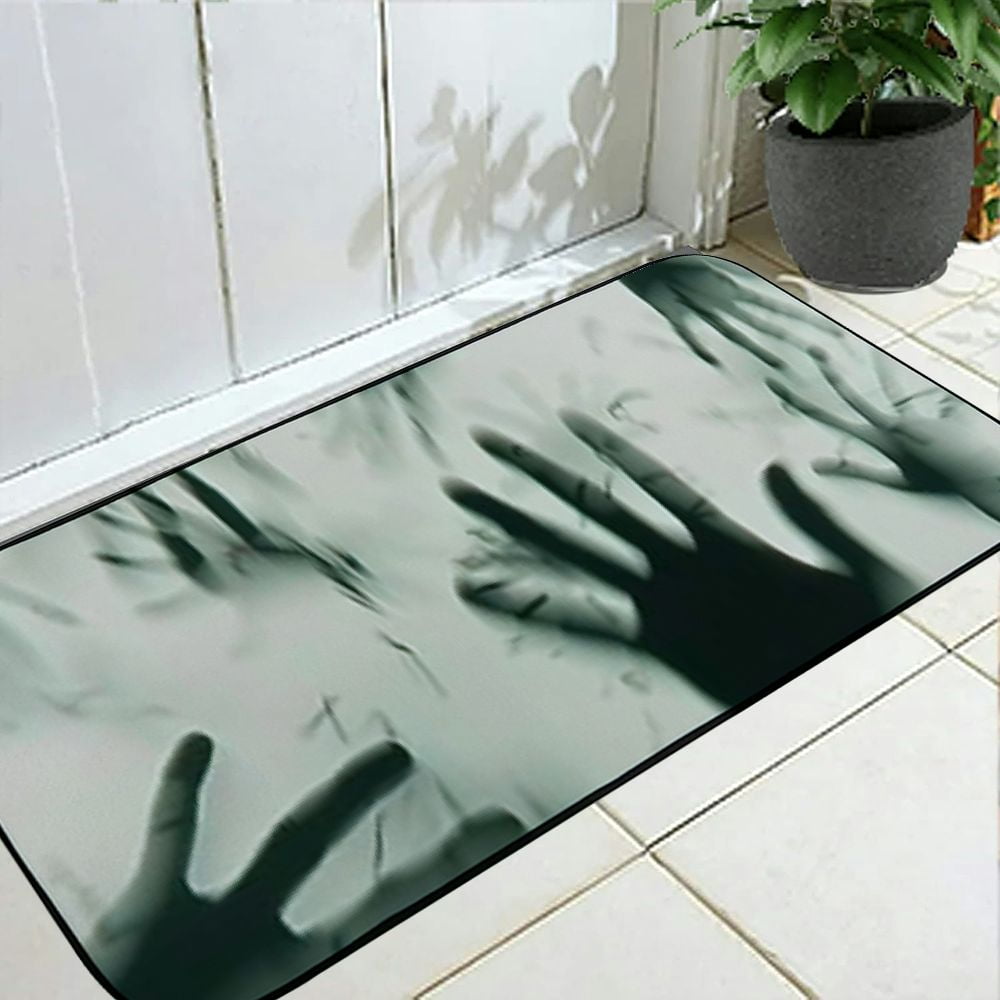 Horror Hands Arms Pattern Doormat Entryway Mats Decorative Welcome Mat ...
