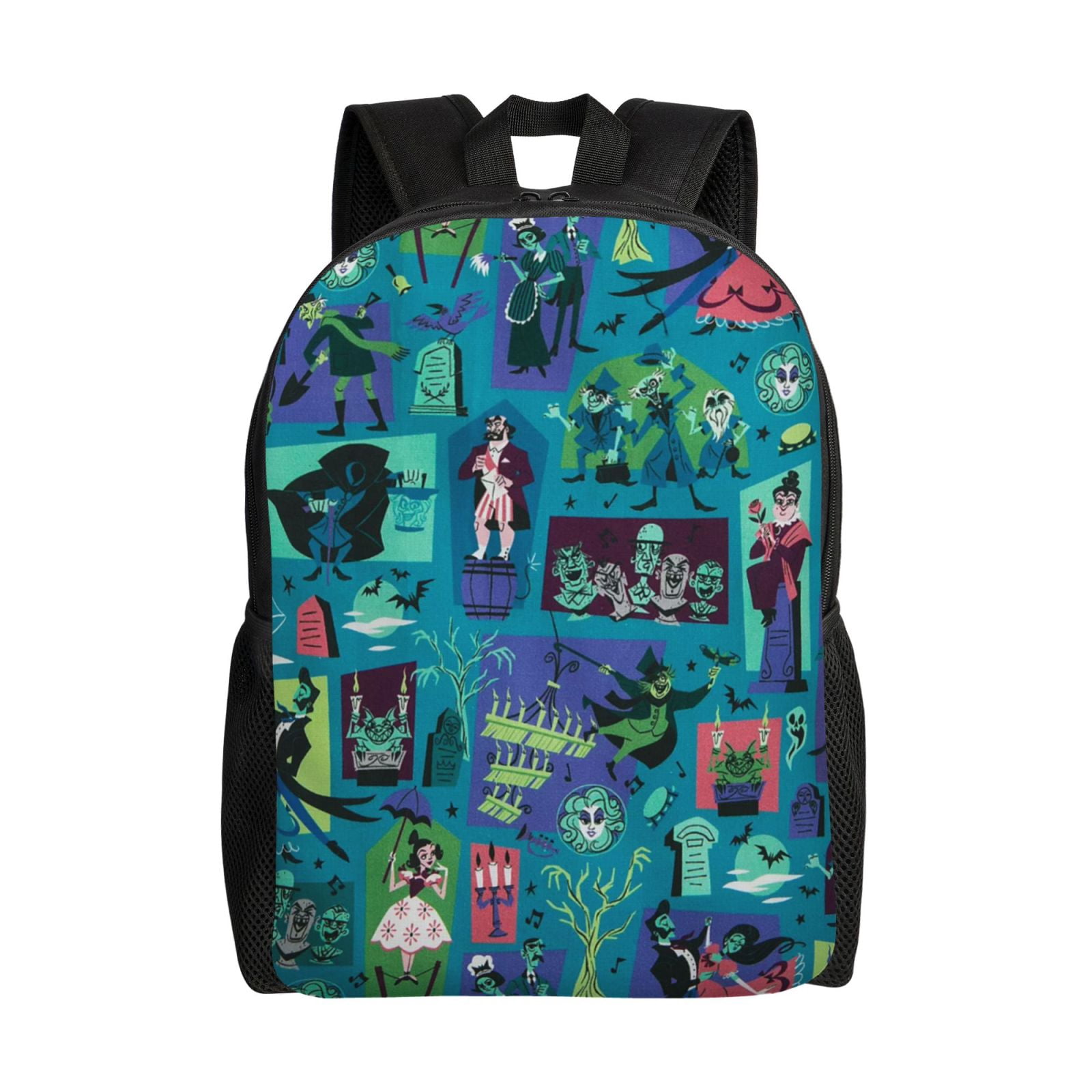 Horror Haunted Mansion Unisex Backpack Laptop Daypack Adjustable ...