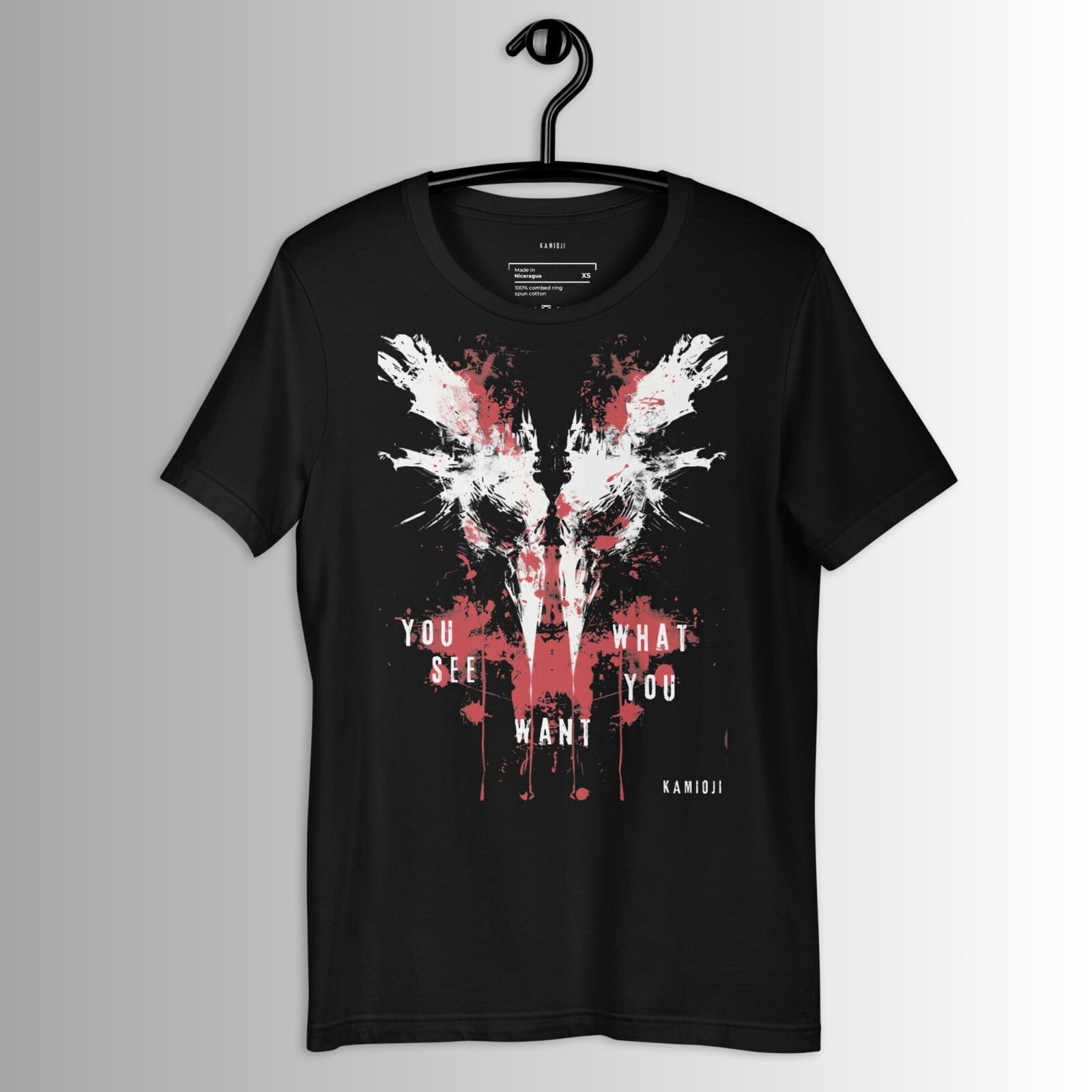 Horror Ink Stain T-Shirt, Street Style, Funny Trendy Streetwear Shirt ...