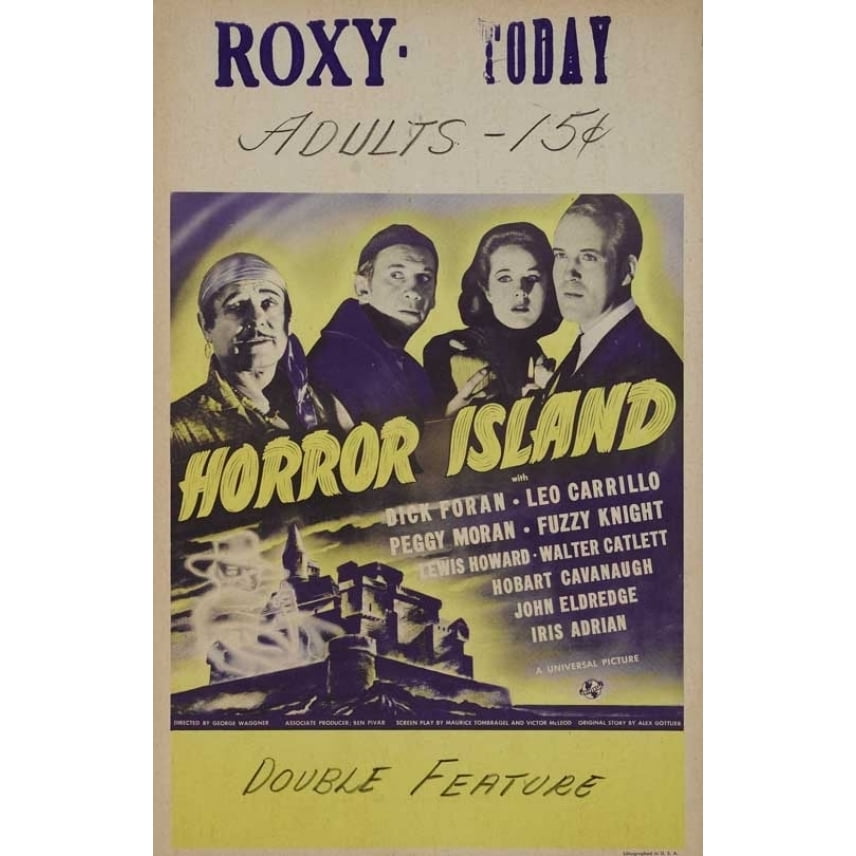 Horror Island Movie Poster Print (27 x 40) - Item # MOVIB85811 ...