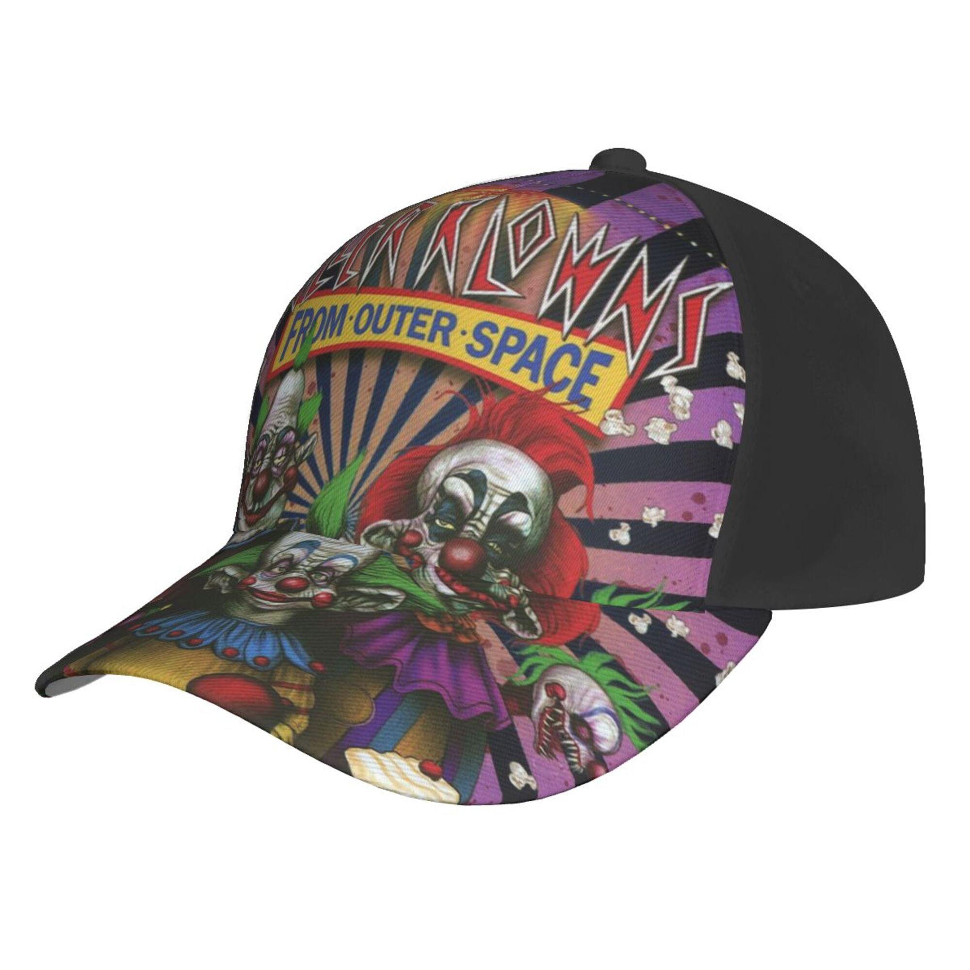 Horror Killer Klowns Outer Space Baseball Cap Adjustable Snapback Hats ...