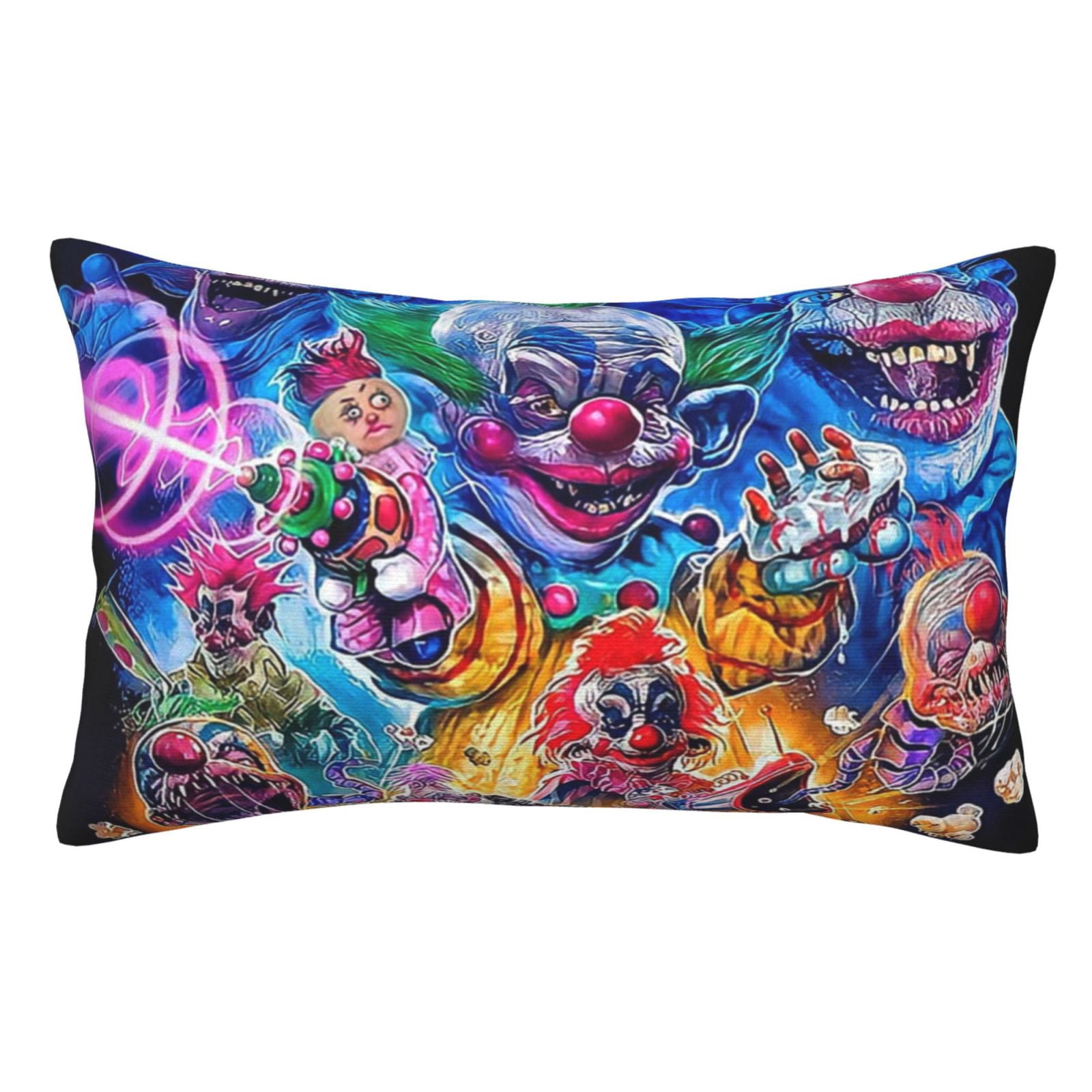 Horror Killer Klowns from Outer Space Pillowcase Decor Cushion Pillow ...
