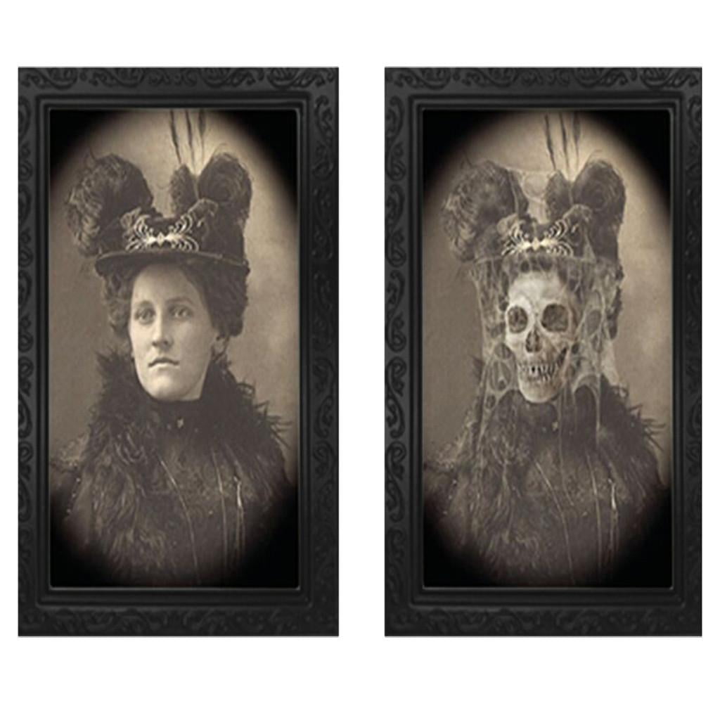 Horror Lenticular 3D Picture Frame with Changing Face Effect - Scary ...