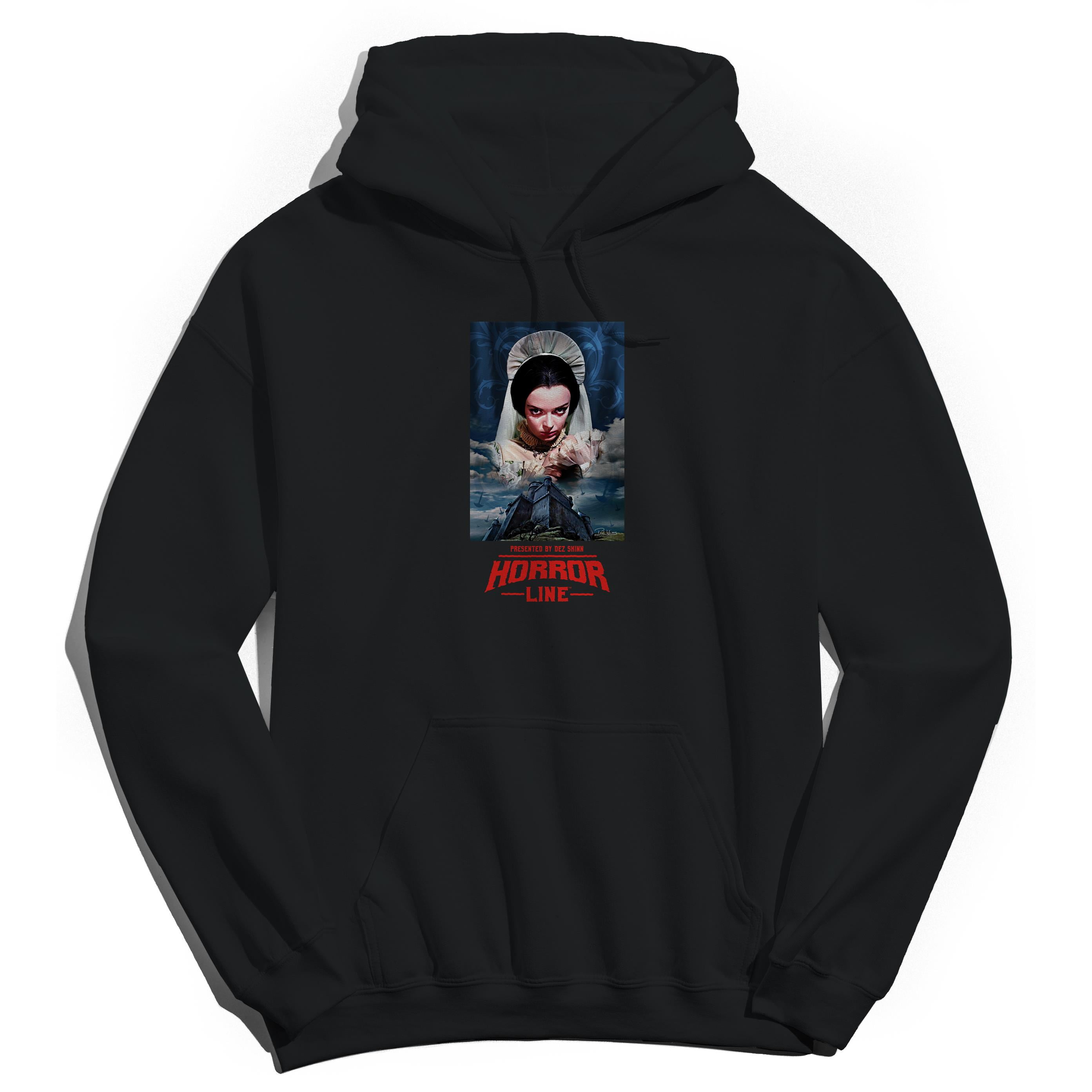 Horror Line Watts bride Graphic Black Men's Cotton Pullover Hoodie ...