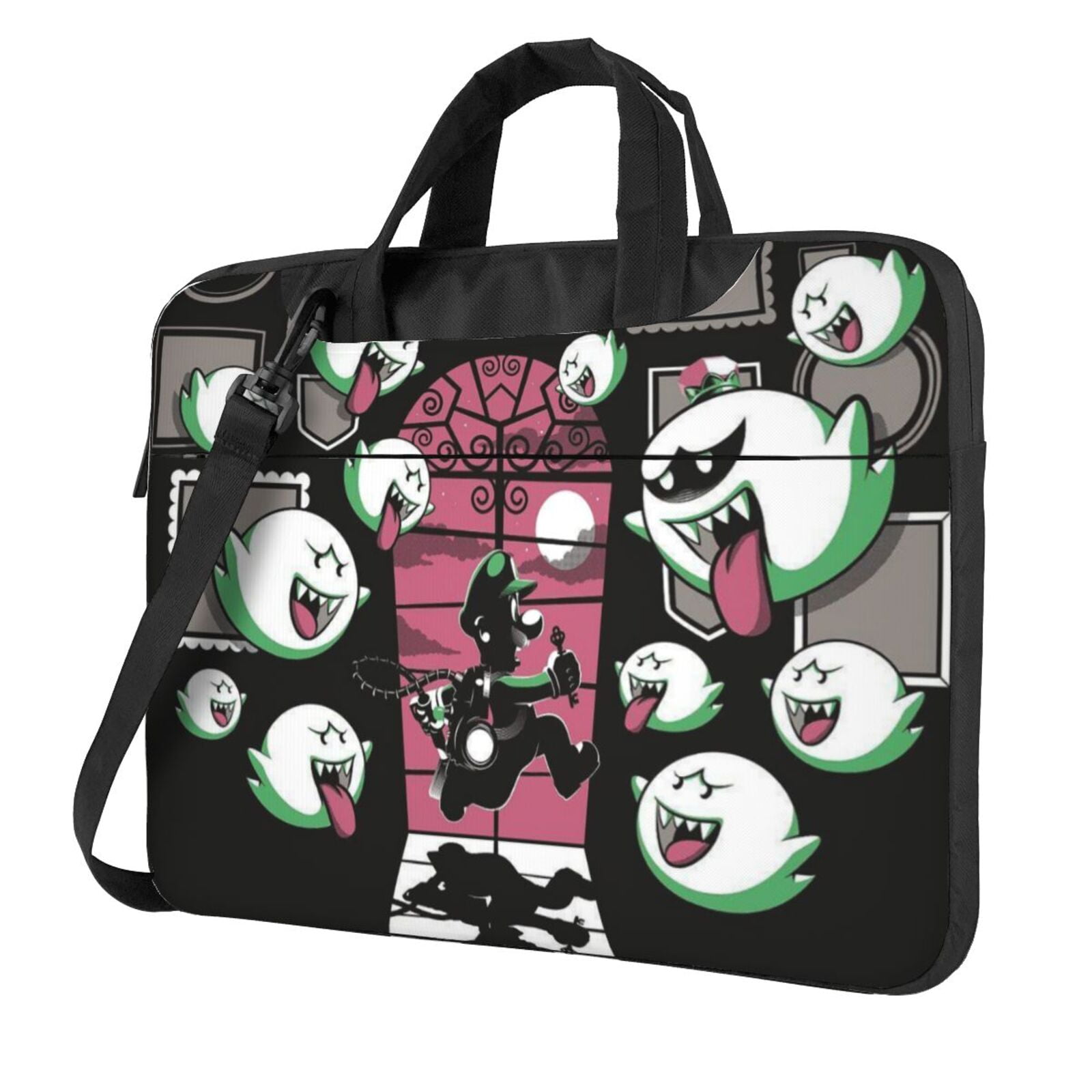 Horror Luigi's Mansion Laptop Bag Portable Shoulder Laptop Case Sleeve ...