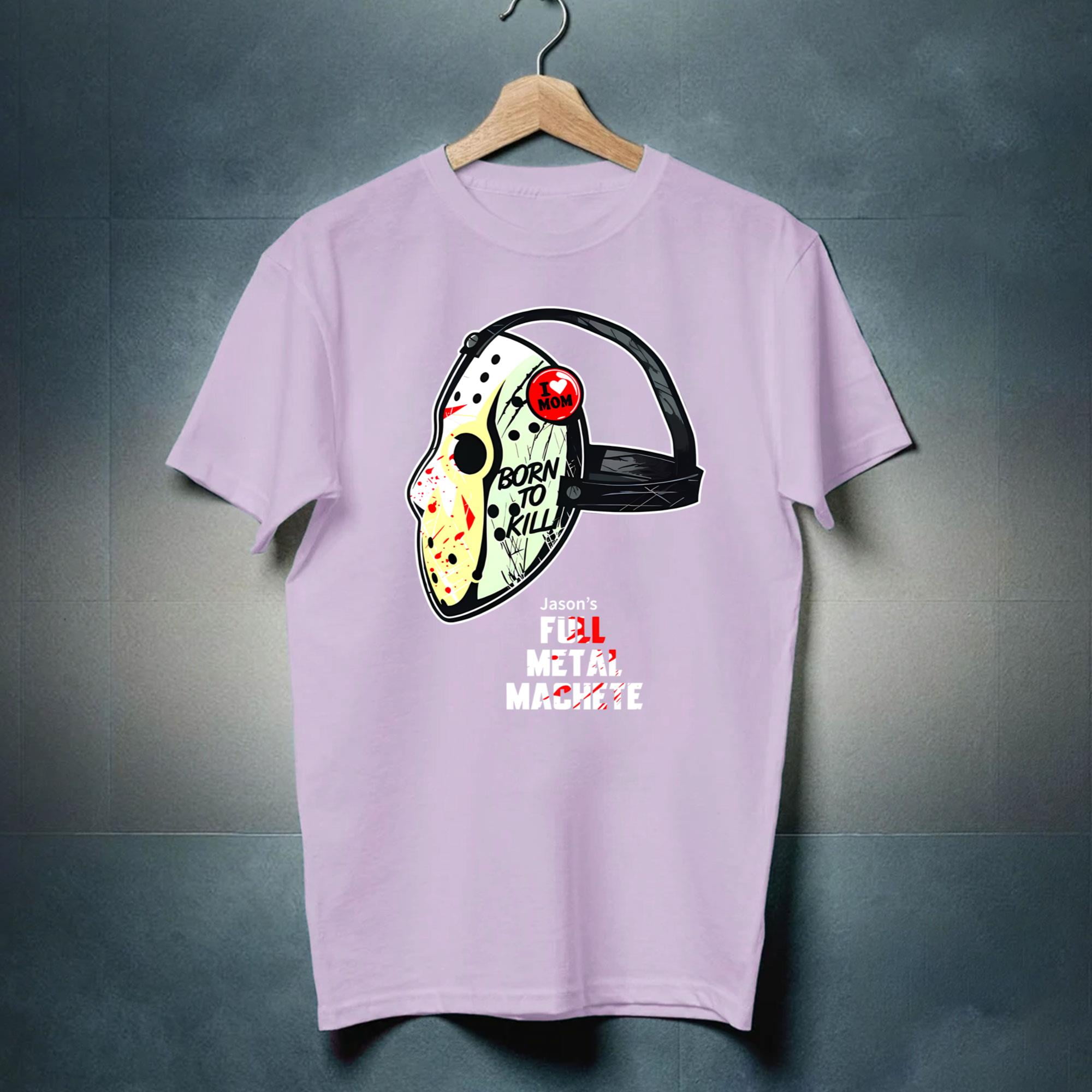 Horror Masked Slasher Shirt – Military Style Parody Graphic Tee for ...