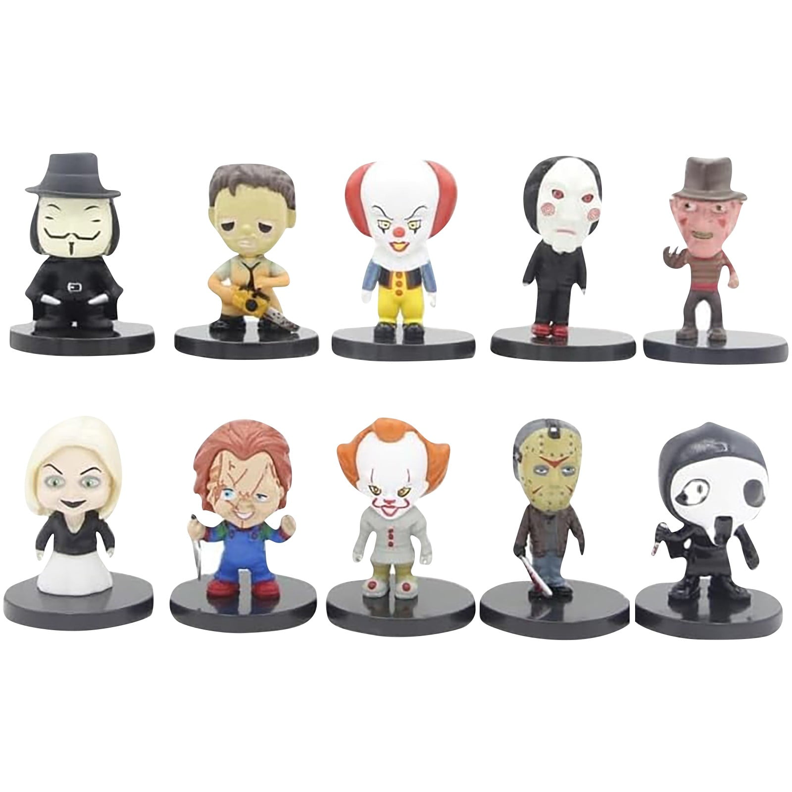 Horror Movie Anime Action Figure Horror Michael Myers Freddy Jason ...