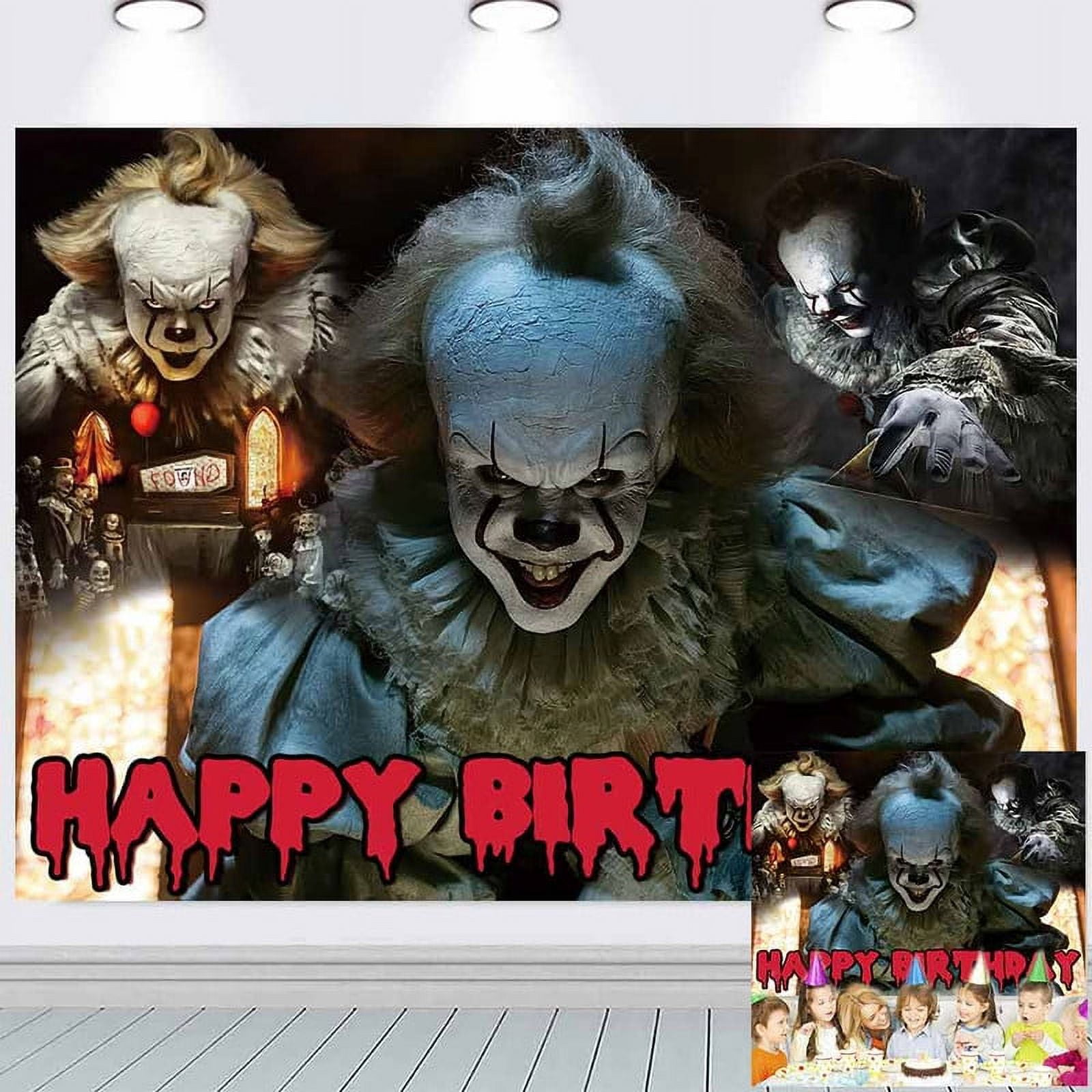 Horror Movie Backdrop Banner Party Supplies Poster Movie Theme ...