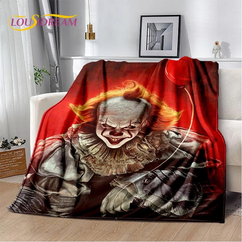 Horror Movie Blanket Character Chucky Saw Pennywise Halloween Soft ...