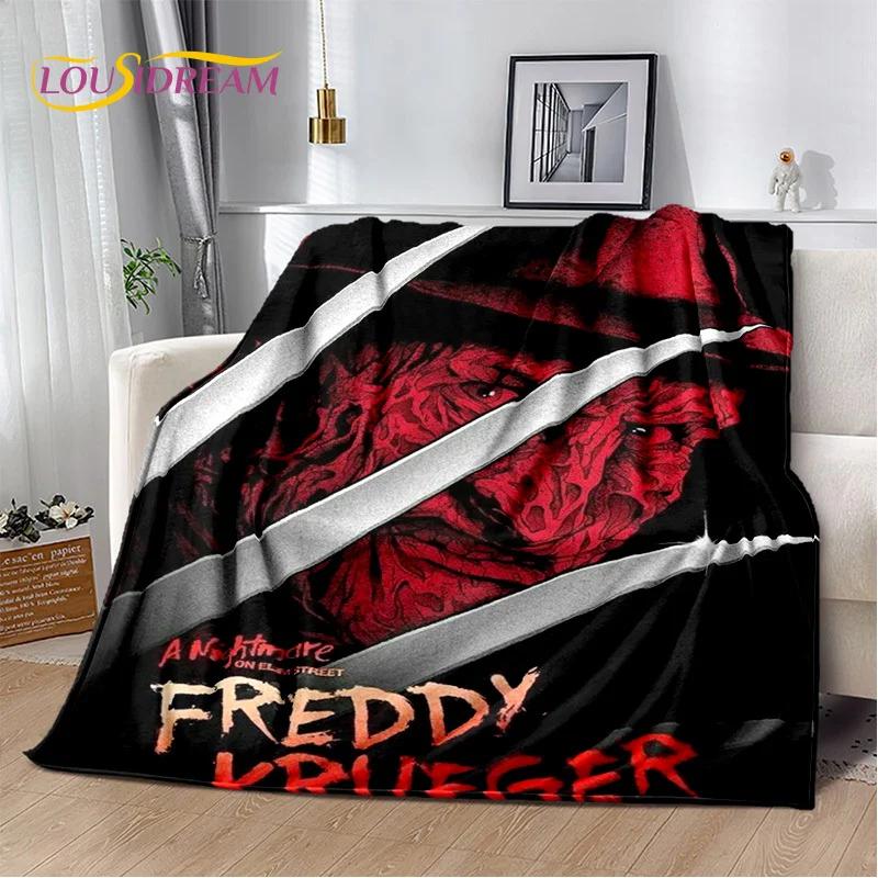 Horror Movie Character Chucky Saw Pennywise Halloween Soft Flannel ...