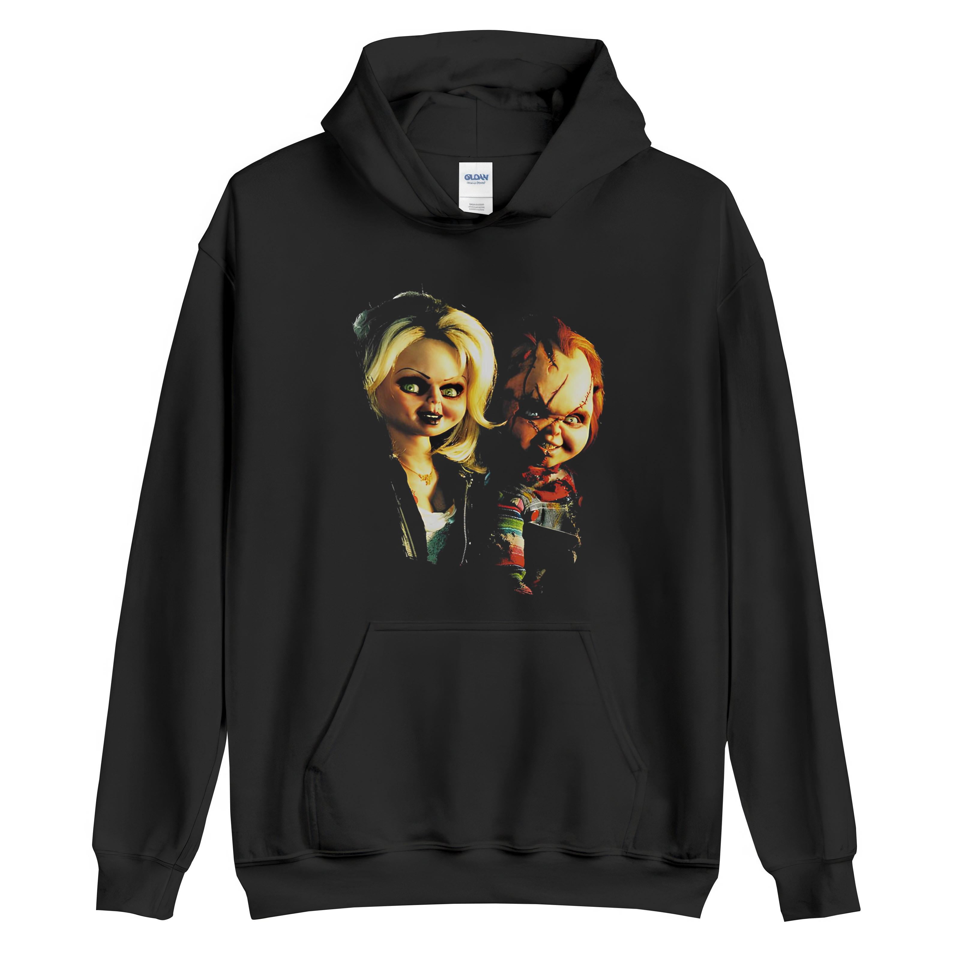 Horror Movie Character Graphic Tee, Halloween Killer Duo Shirt ...