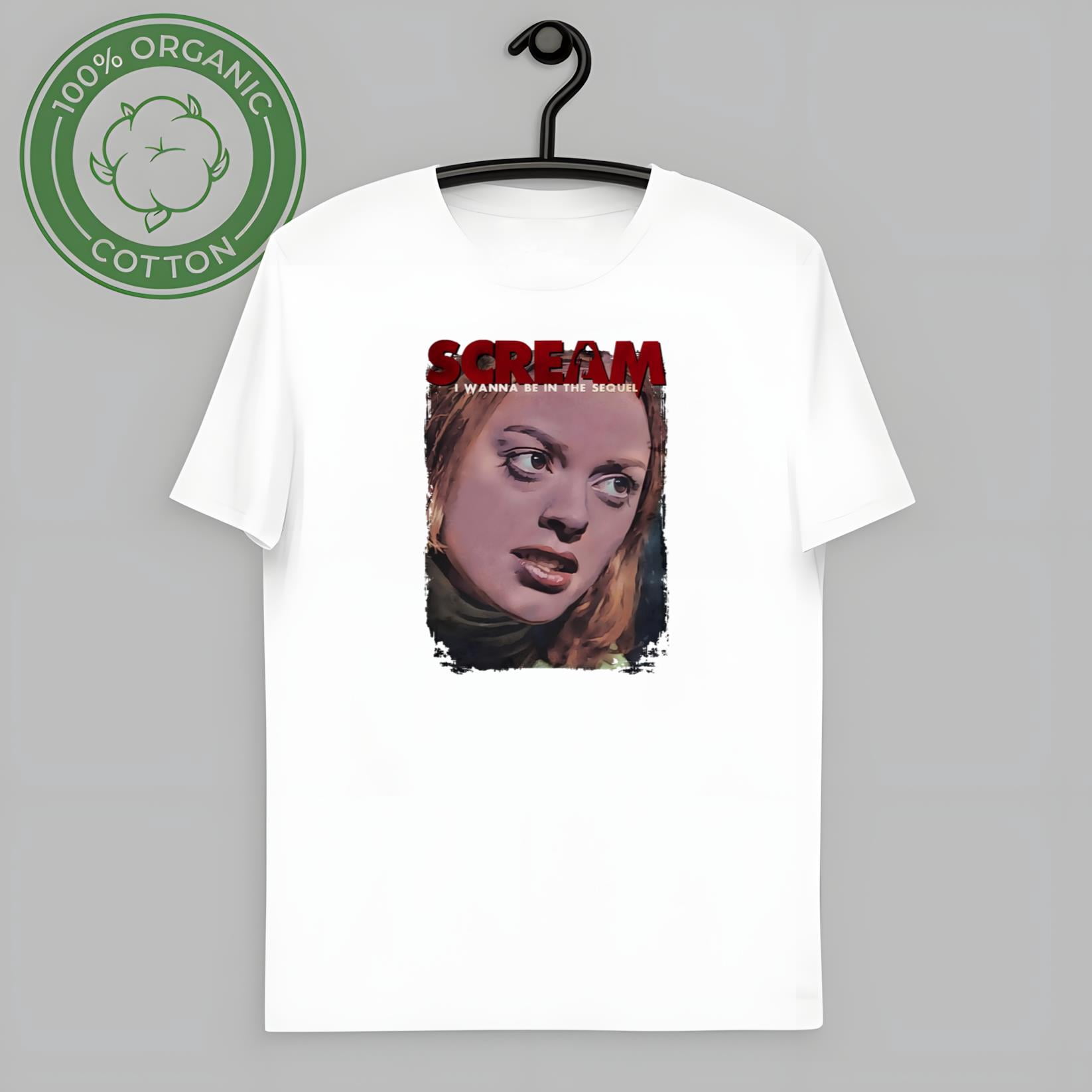 Horror Movie Character Graphic Tee, Slasher Movie Tribute Shirt ...