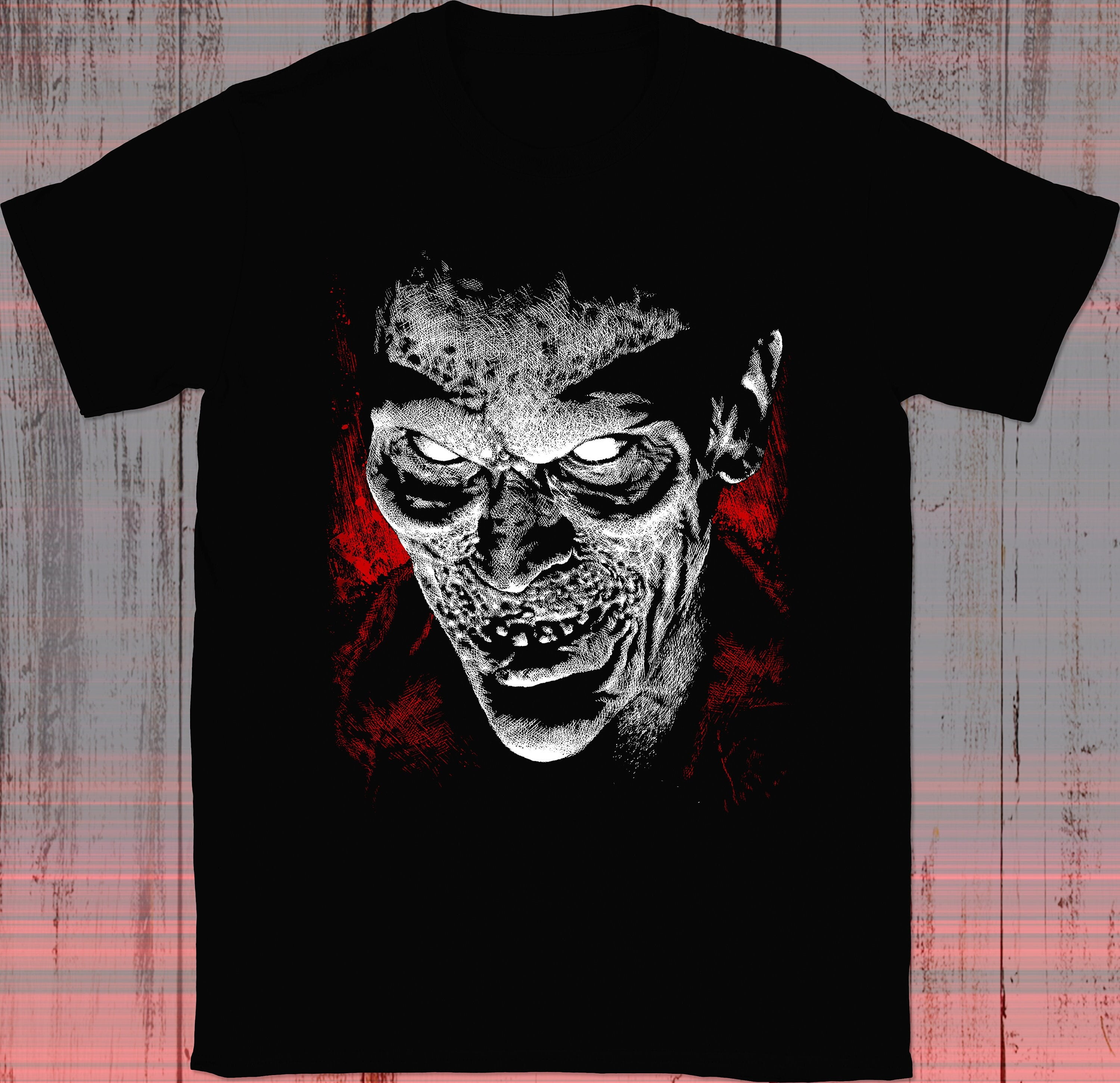 Horror Movie Dead Two Terrifying Evil T-Shirt - Walmart.com