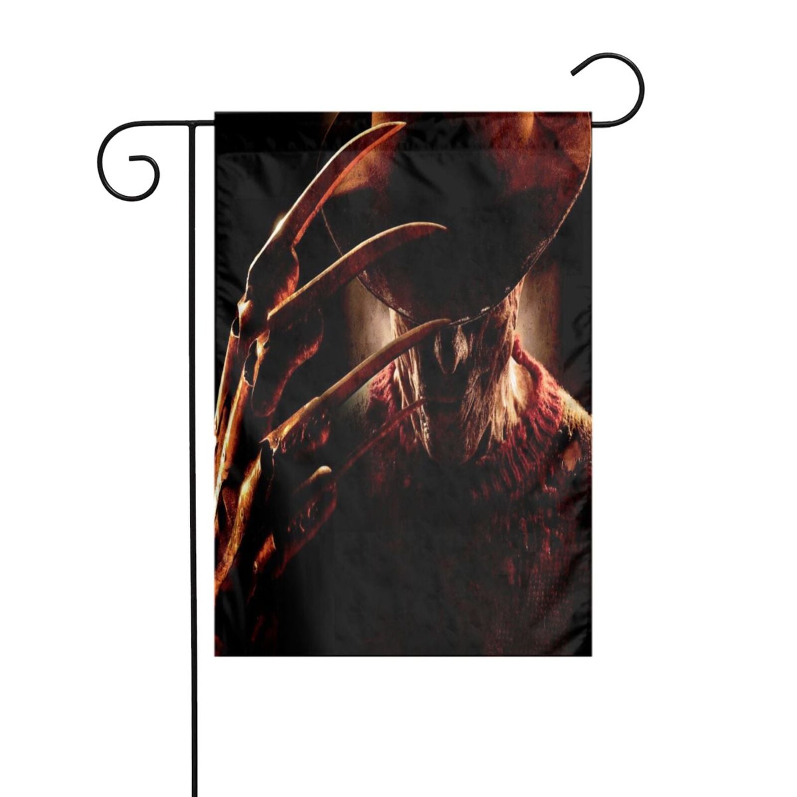Horror Movie Freddy Krueger Garden Flag Double Sided Yard Outdoor Home ...