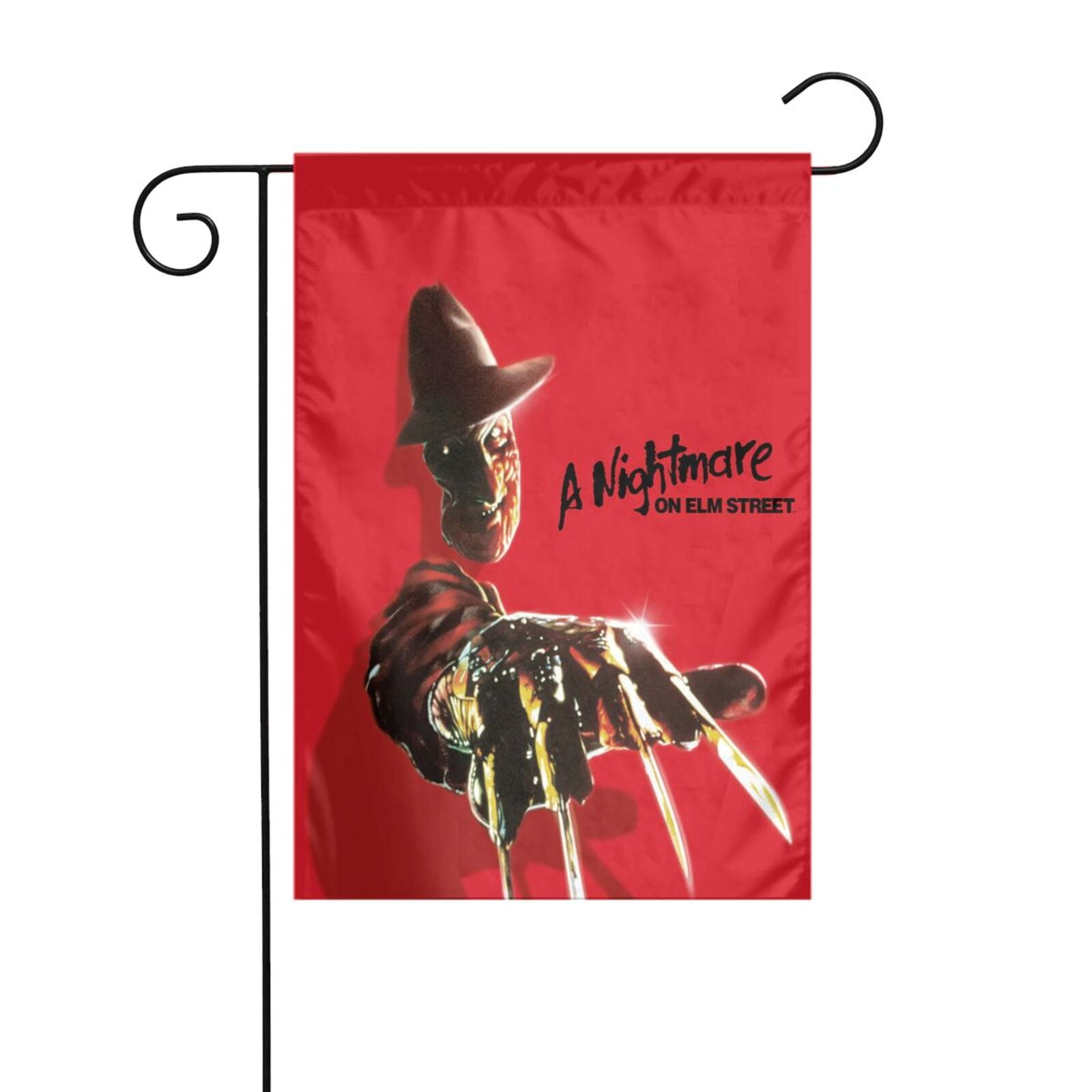 Horror Movie Freddy Krueger Garden Flag Double Sided Yard Outdoor Home ...