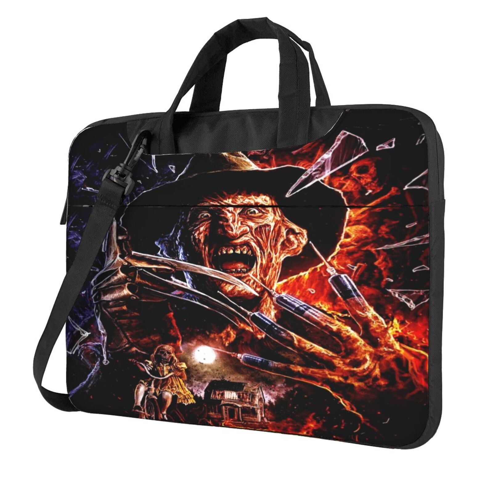 Horror Movie Freddy Krueger Laptop Bag Waterproof 13-15.6 Inch Shoulder ...