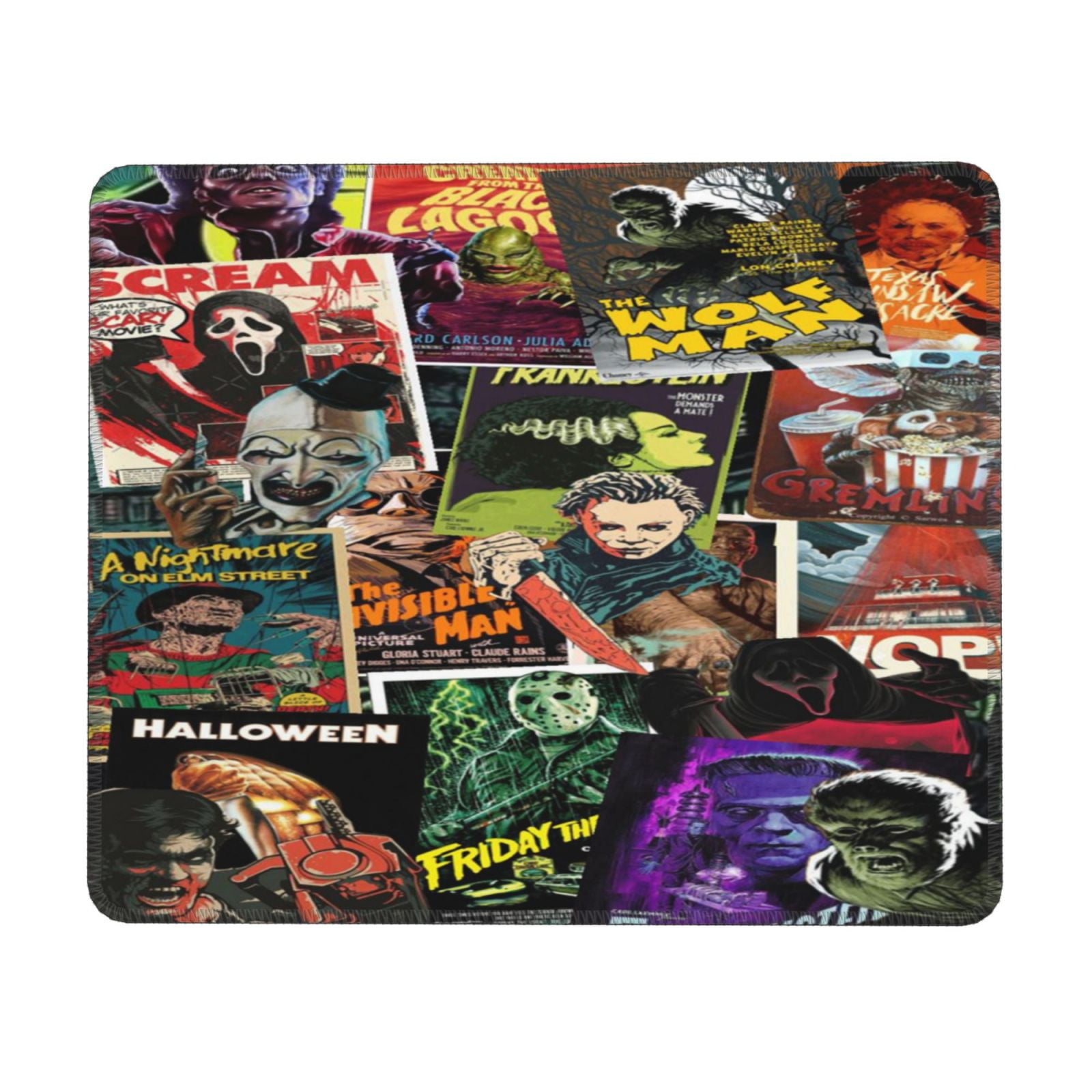 Horror Movie Freddy Krueger Mouse Pad Non Slip Rubber Mouse Pad for ...
