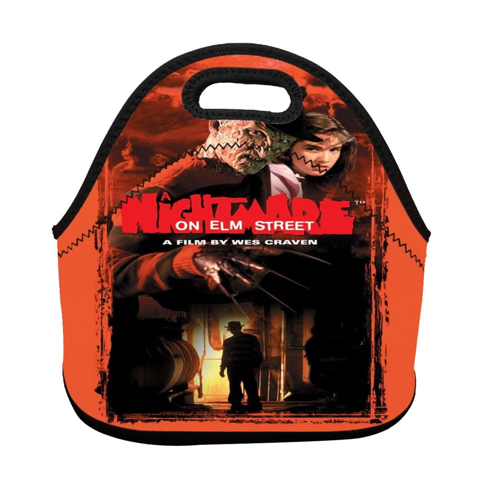 Horror Movie Freddy Krueger Neoprene Lunch Bag Insulated Lunch Box Tote ...
