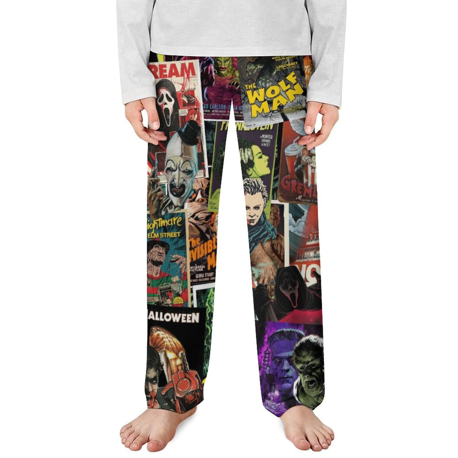 Horror Movie Freddy Krueger Pajama Pants Long Sleep Pants Lounge ...