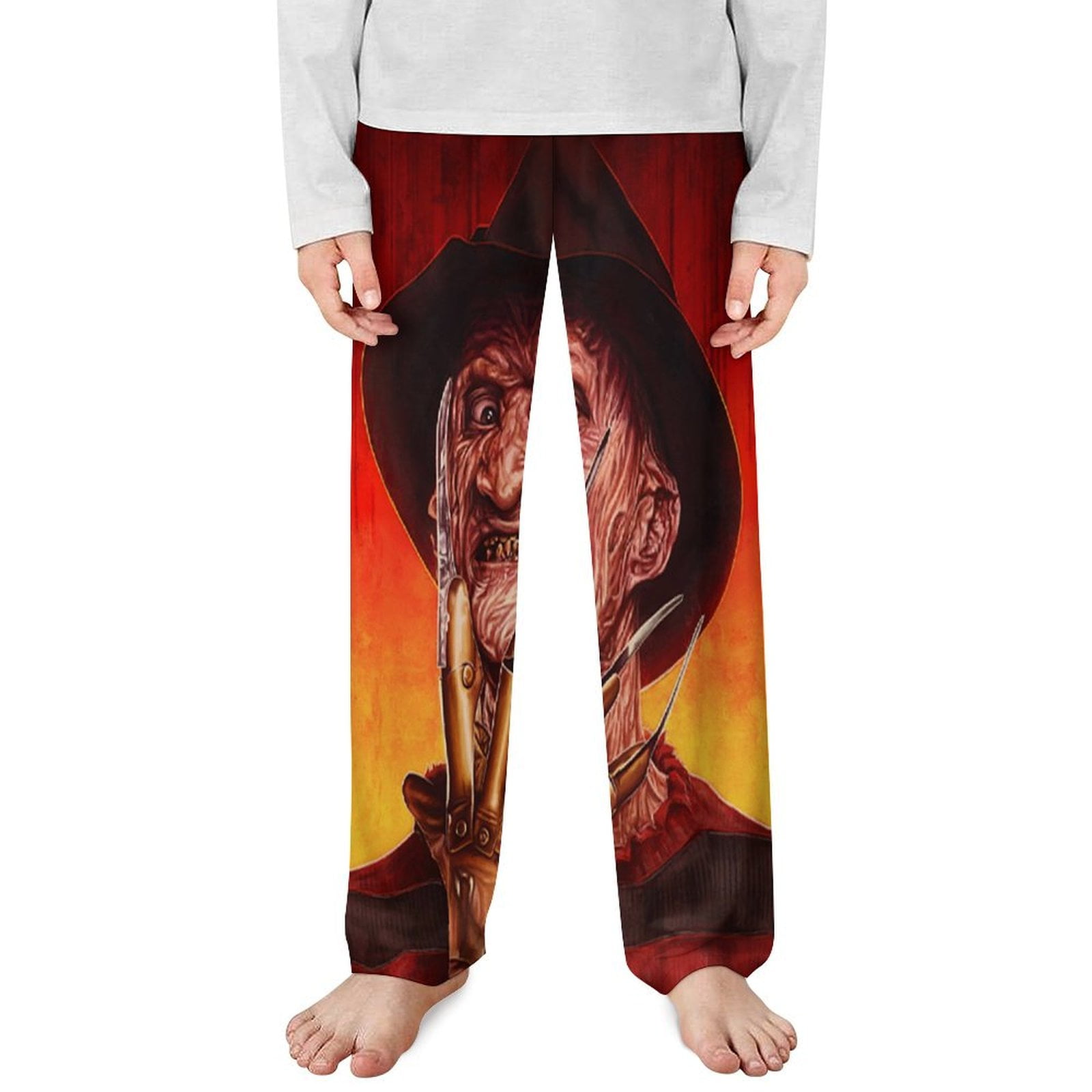 Horror Movie Freddy Krueger Pajama Pants Long Sleep Pants Lounge ...