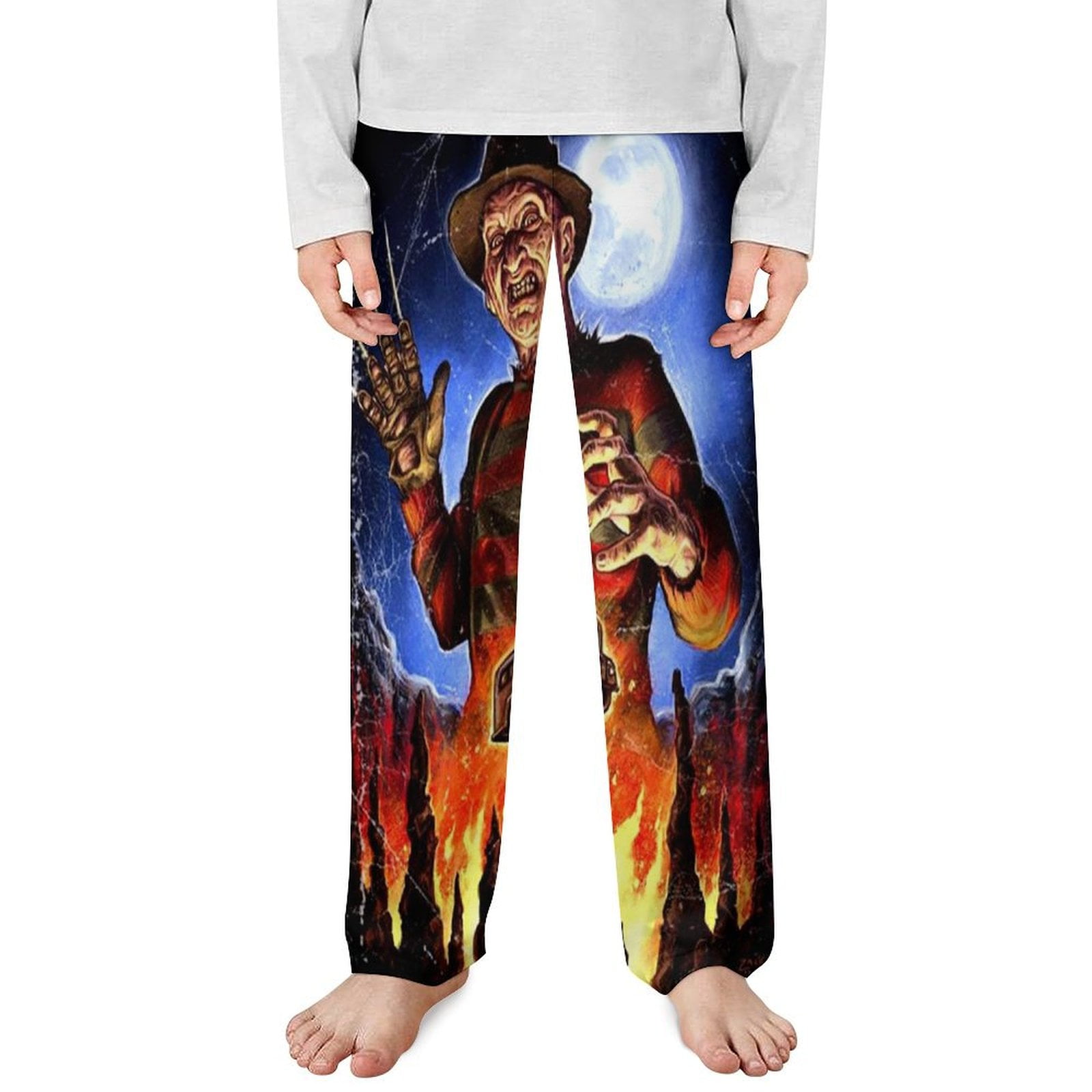 Horror Movie Freddy Krueger Pajama Pants Long Sleep Pants Lounge ...