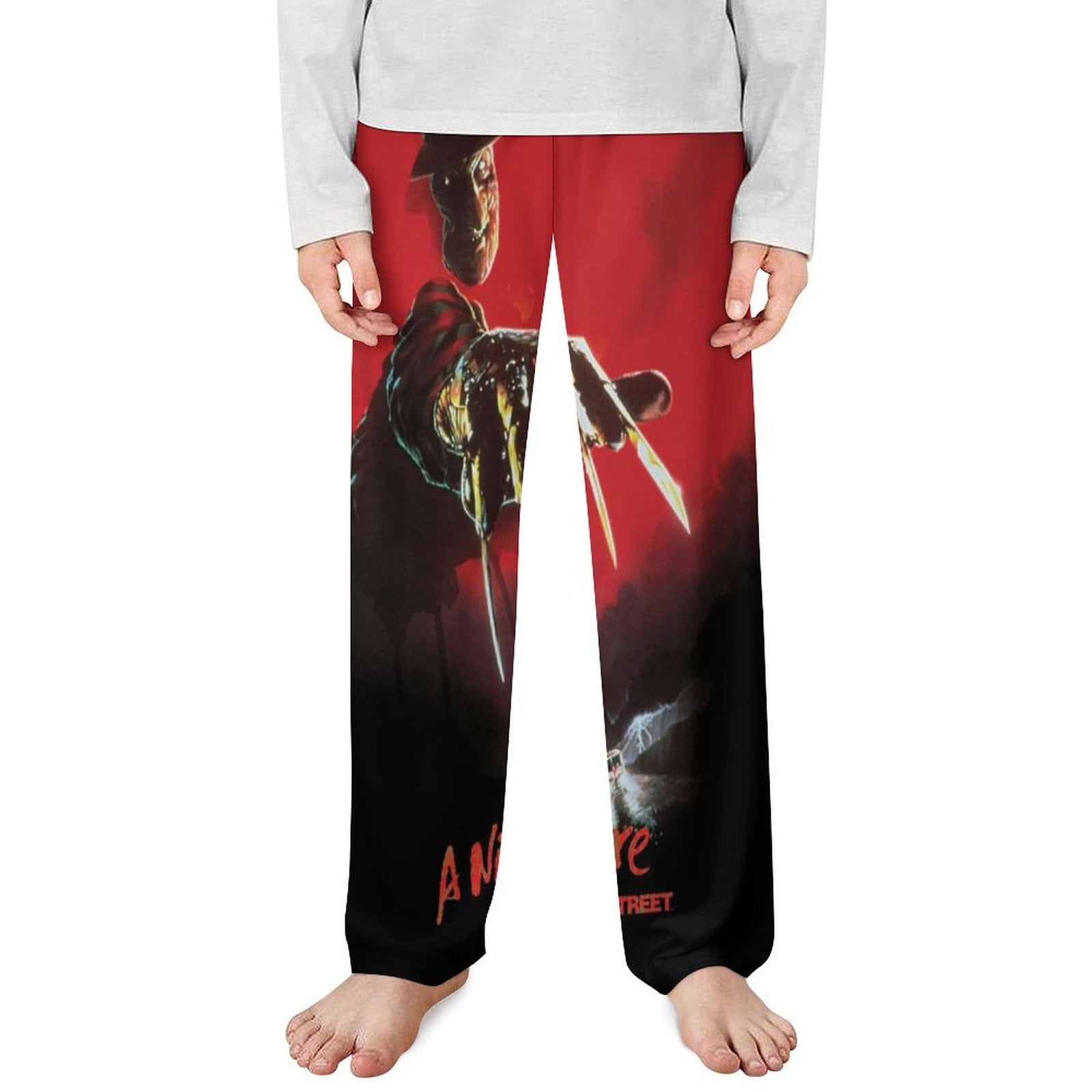Horror Movie Freddy Krueger Pajama Pants Long Sleep Pants Lounge ...
