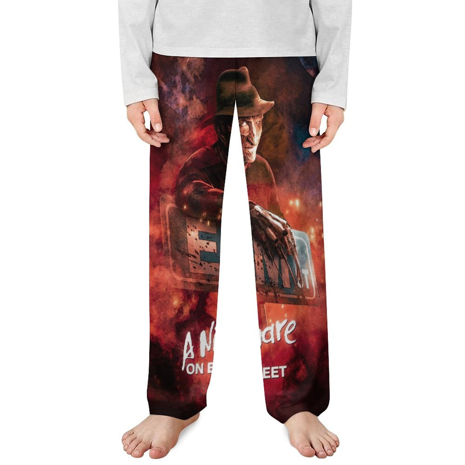 Horror Movie Freddy Krueger Pajama Pants Long Sleep Pants Lounge ...