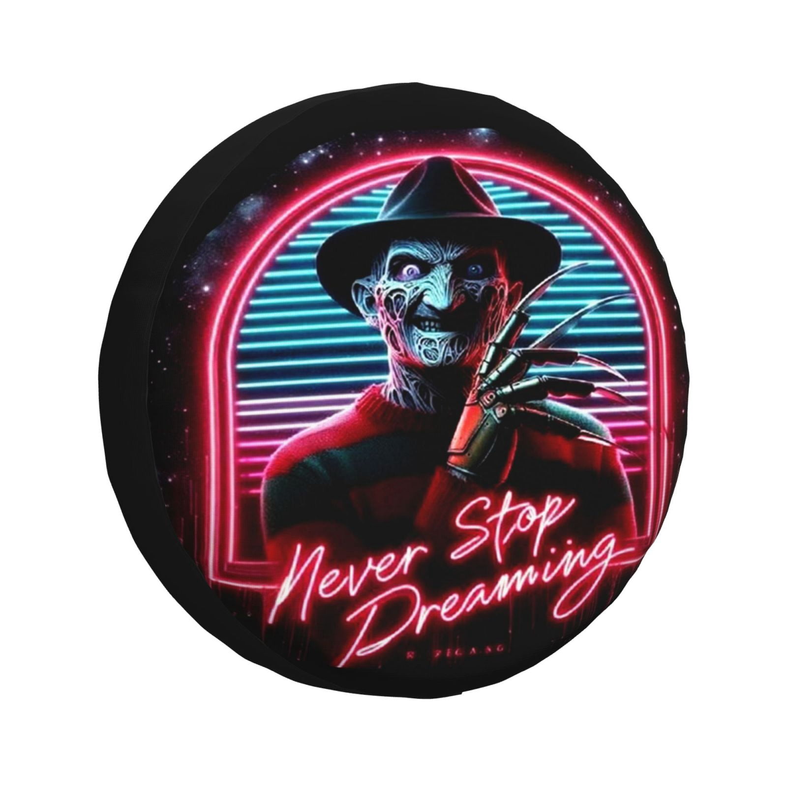 Horror Movie Freddy Krueger Tire Cover Weatherproof Universal Wheel ...
