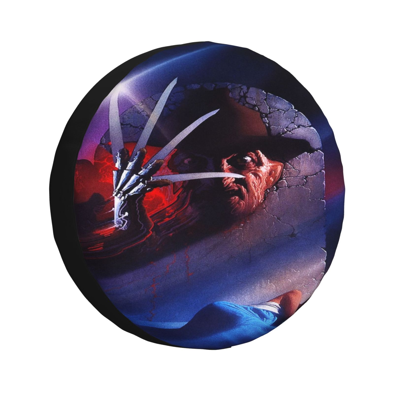 Horror Movie Freddy Krueger Tire Cover Weatherproof Universal Wheel ...